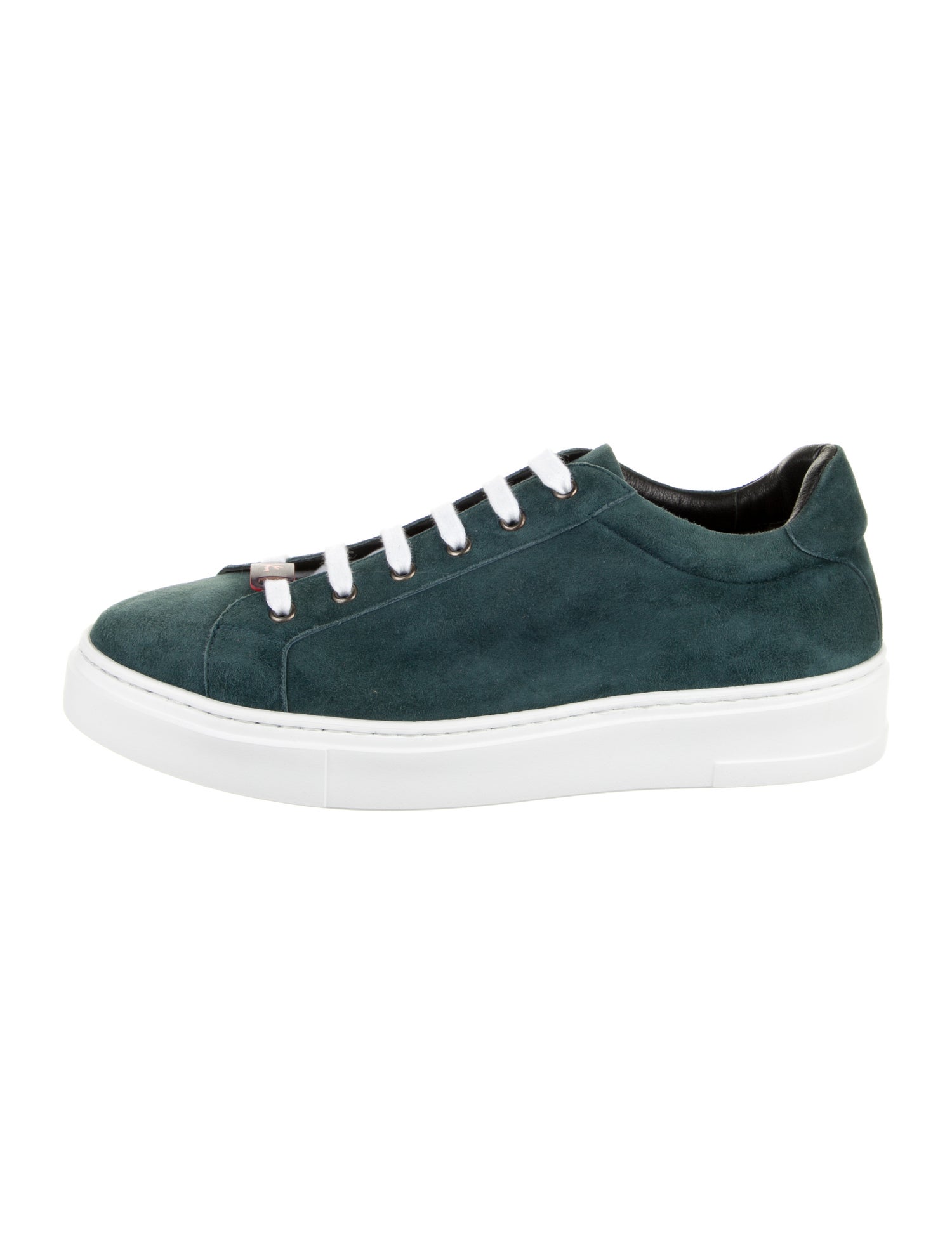 Bally Leather Colorblock Pattern Sneakers - Blue Sneakers, Shoes ...