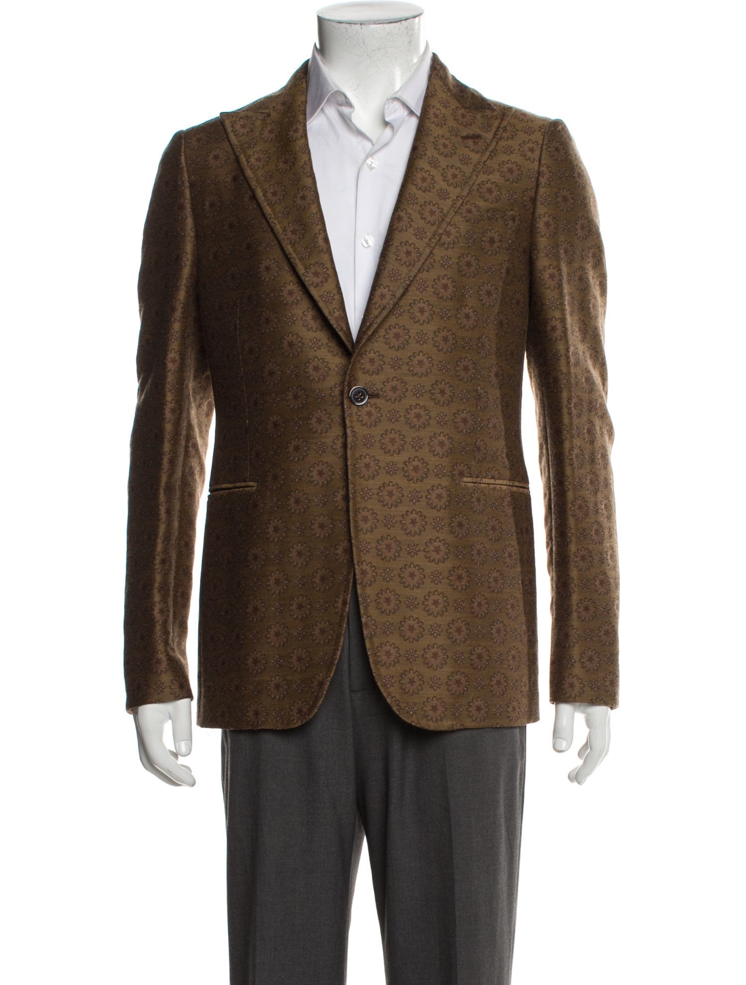 Isaia Wool Blazer - Brown Suiting, Clothing - ISI41437 | The RealReal
