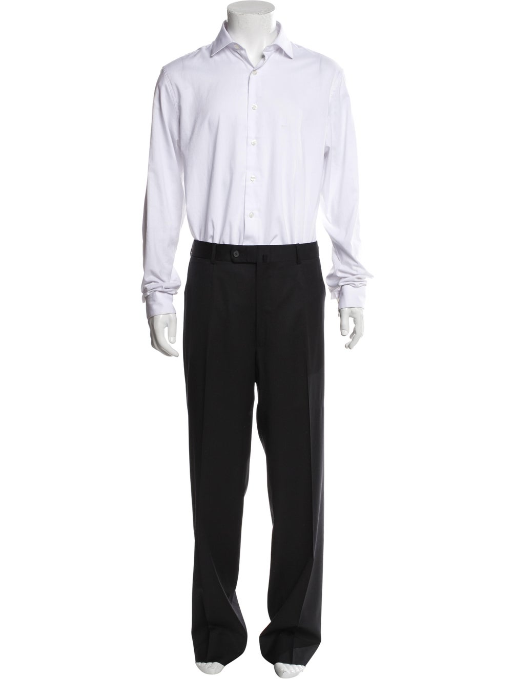 Isaia Wool Two-Piece Blazer - Black Suiting, Clothing - ISI44904 | The ...