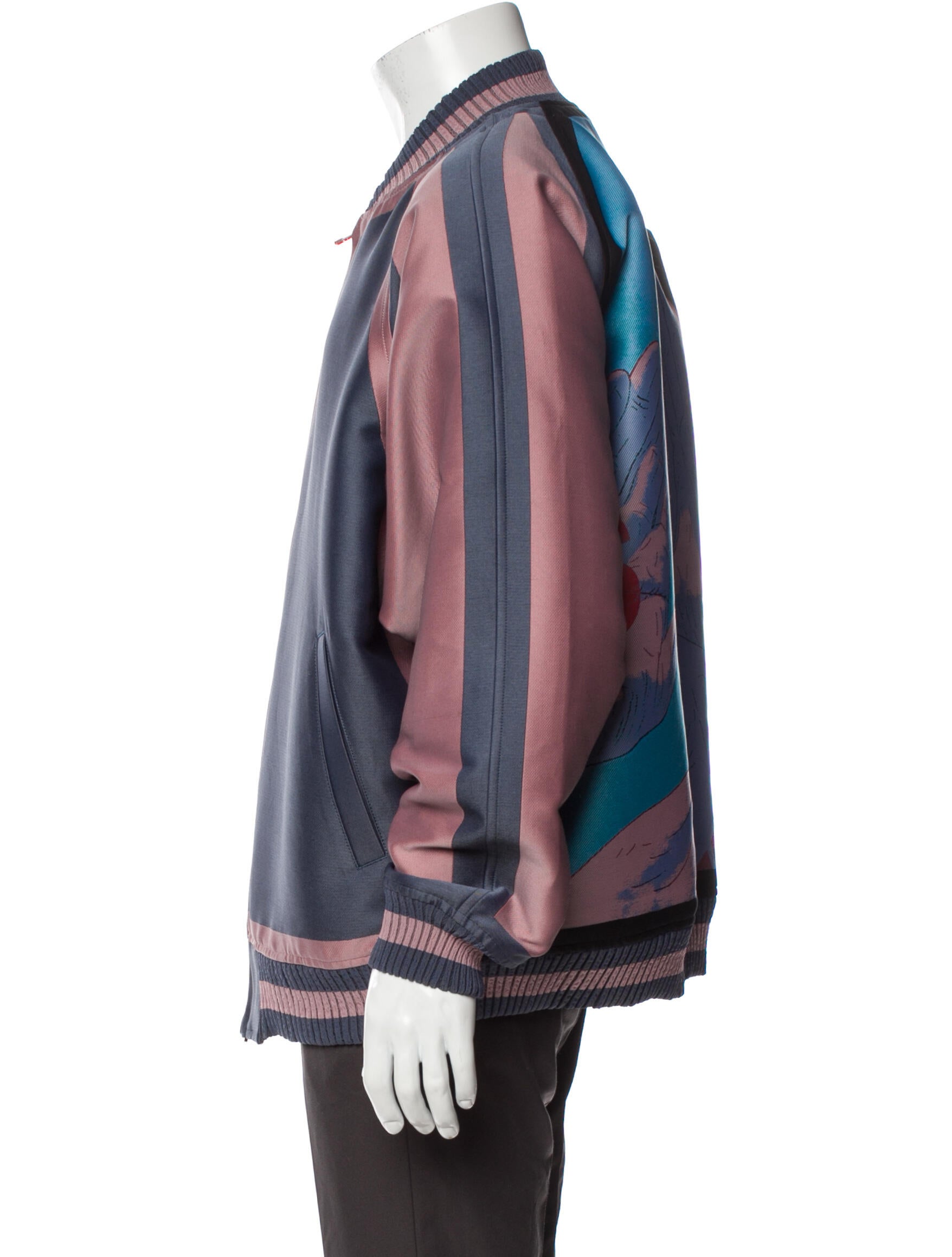 Issey Miyake 2021 Tadanori Yokoo 'Tarzan Is Coming' Bomber Jacket ...