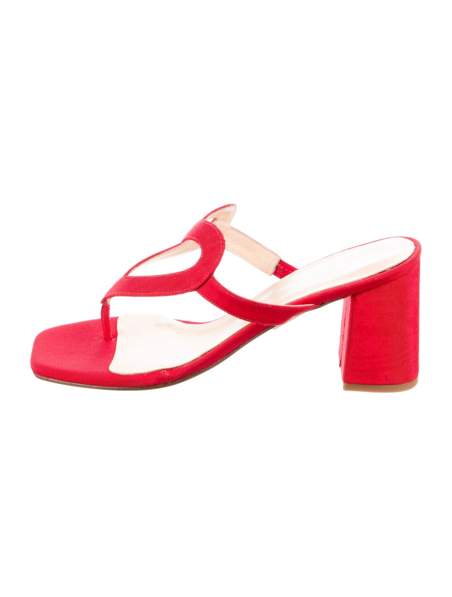 Isa Tapia Sandals - Red Sandals, Shoes - ITP23012 | The RealReal