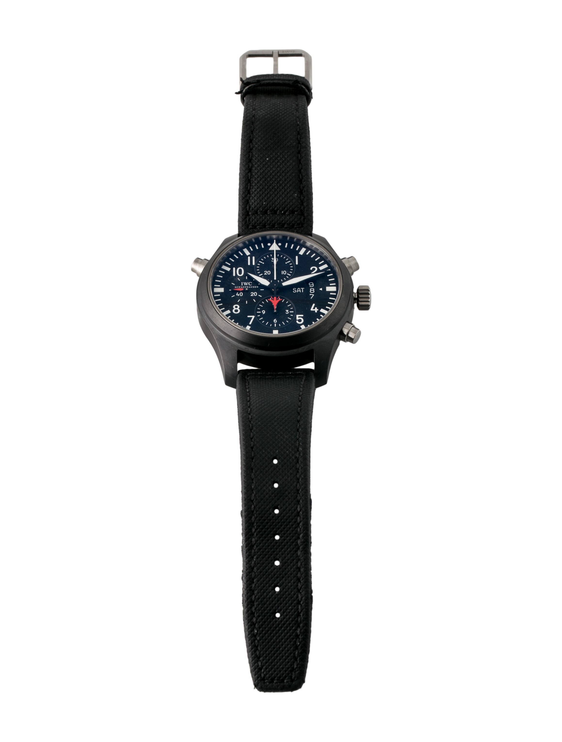 IWC Pilot Top Gun Double Chronograph Watch - 1W379901 | The RealReal