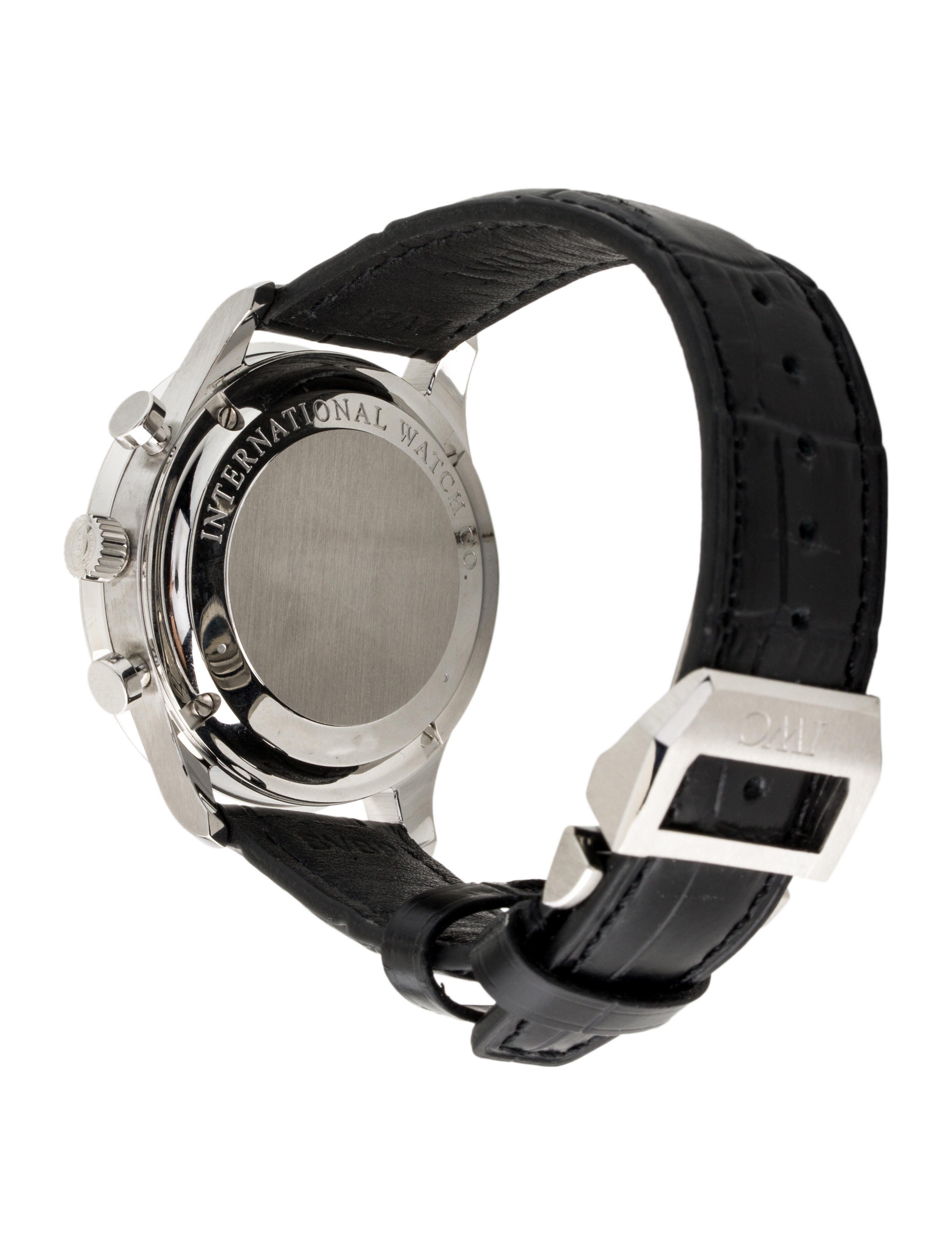 IWC Portugieser Chronograph Watch - IW371445 | The RealReal