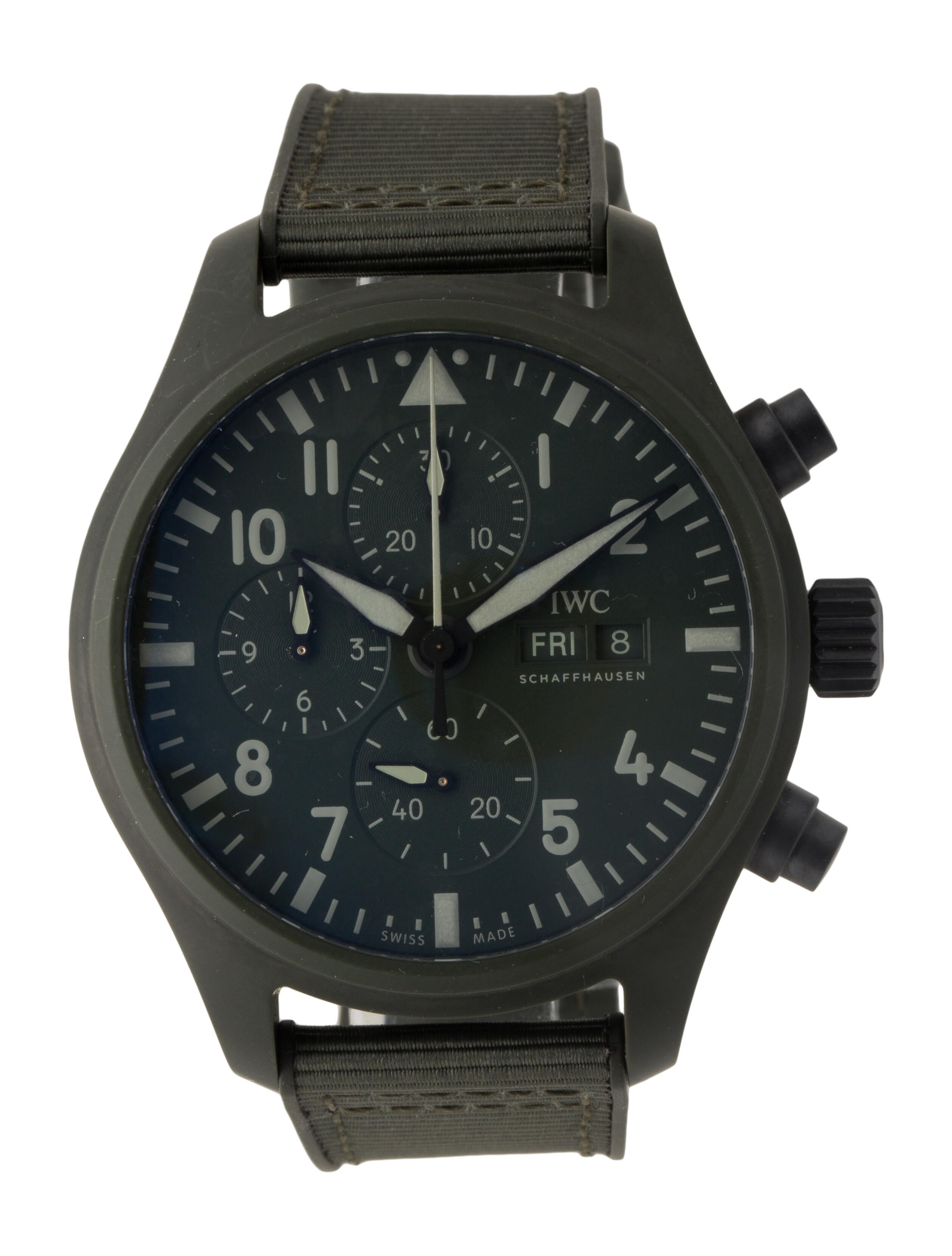 IWC Pilot's Chronograph Top Gun Edition Woodland Watch - IW389106 | The ...