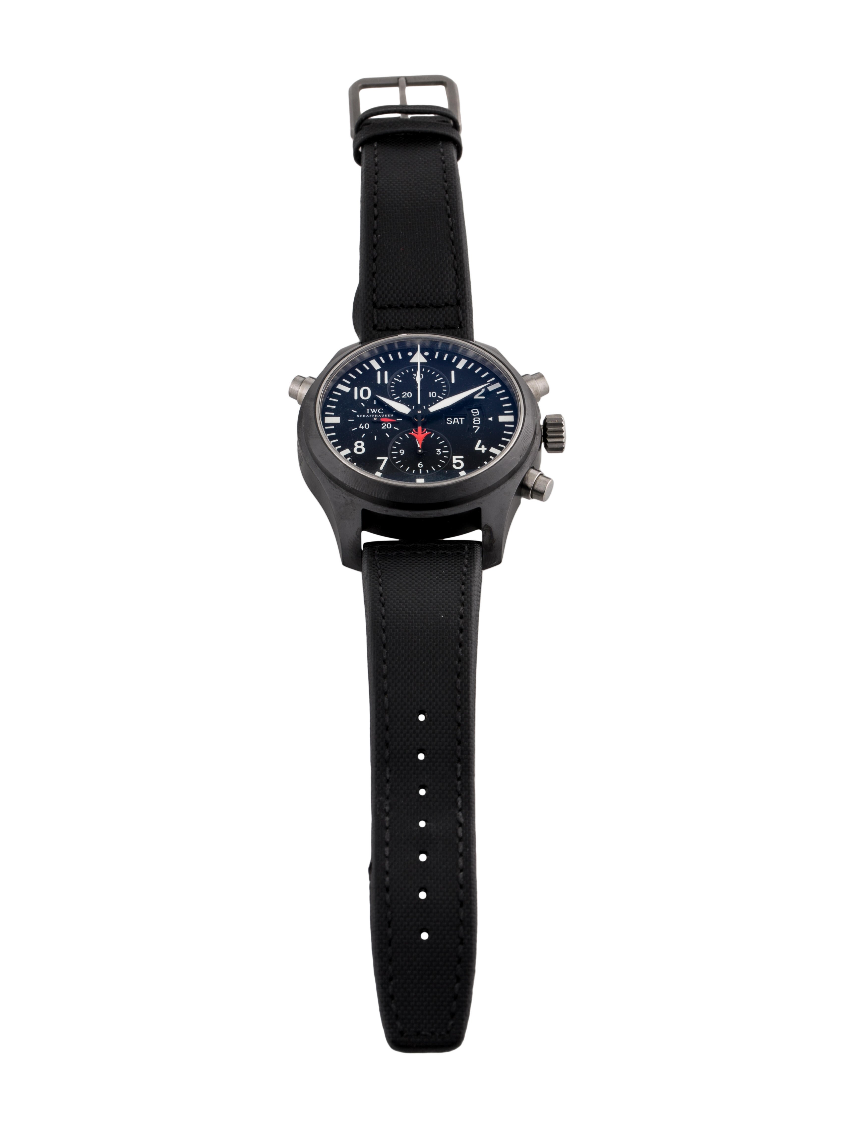 IWC Pilot's Double Chronograph Top Gun Watch - IW379901 | The RealReal