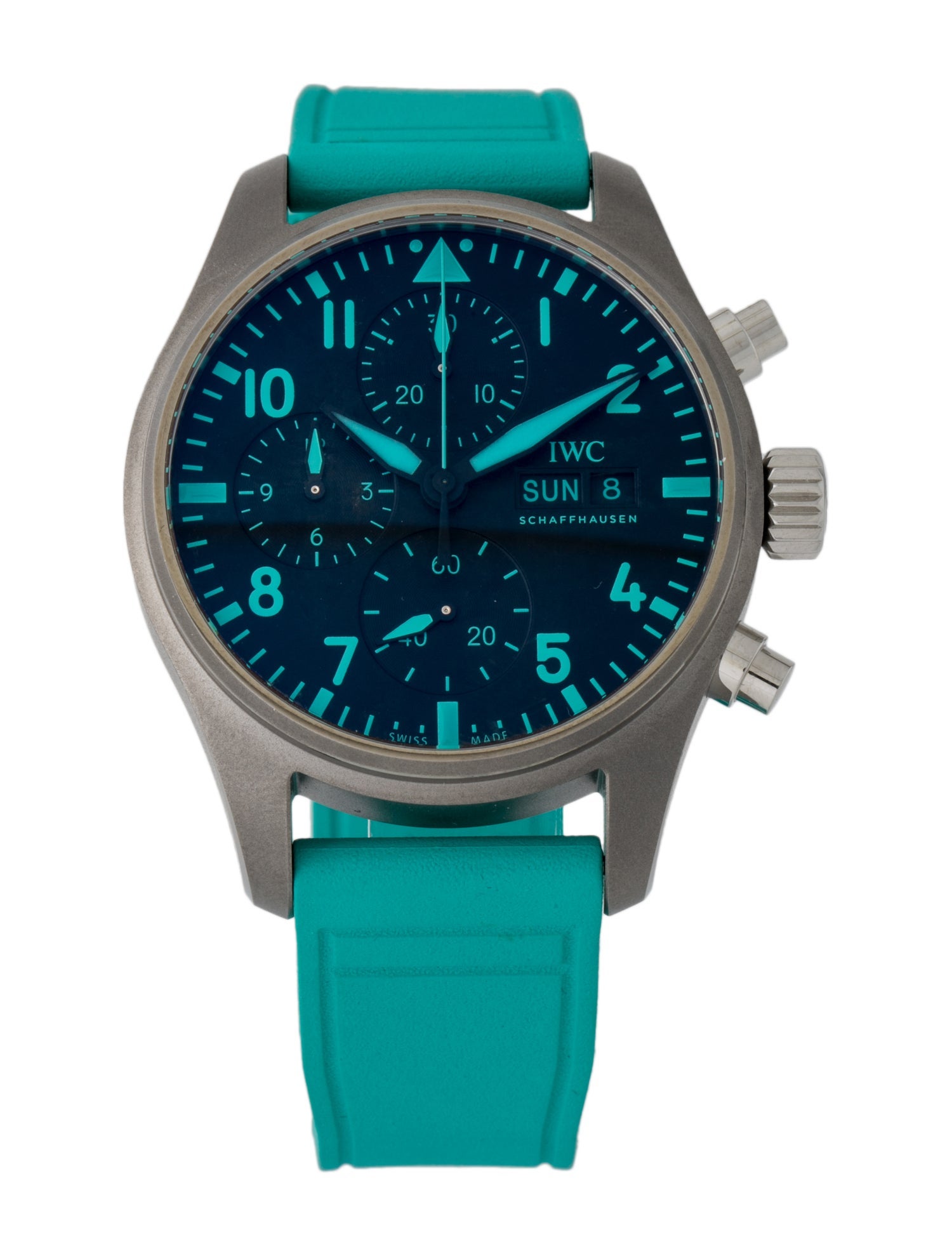 IWC Pilot’s Chronograph AMG Mercedes Petronas Edition Watch - IW388108 ...