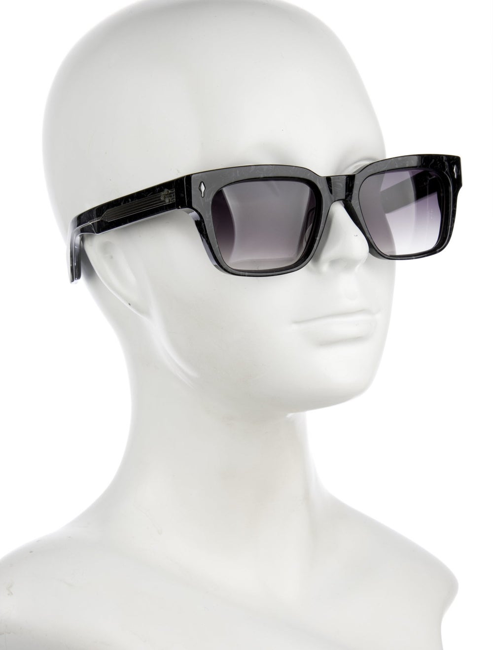 Jacques Marie Mage Molino Square Sunglasses - Black Sunglasses ...