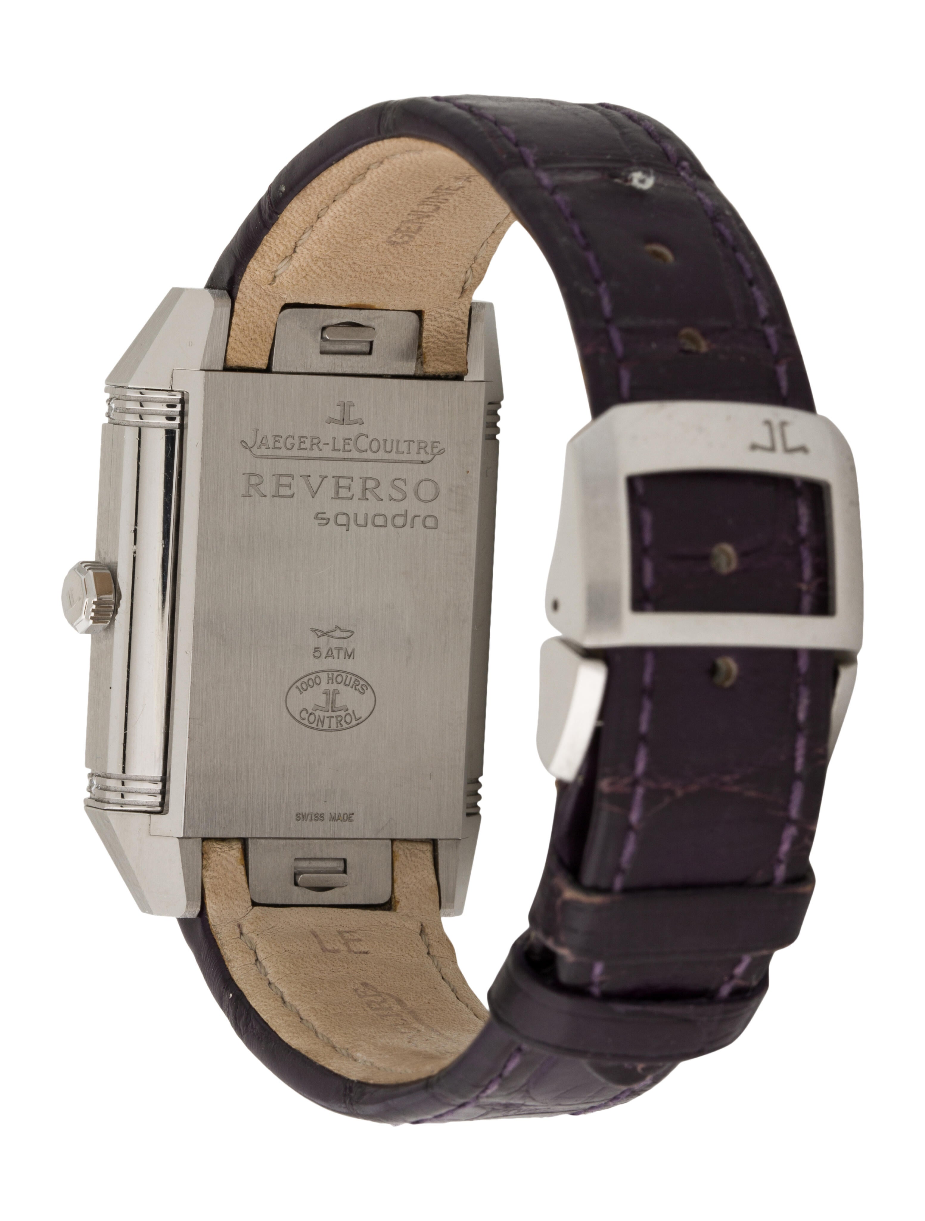 Jaeger-LeCoultre Reverso Squadra Watch - Q7038493 | The RealReal