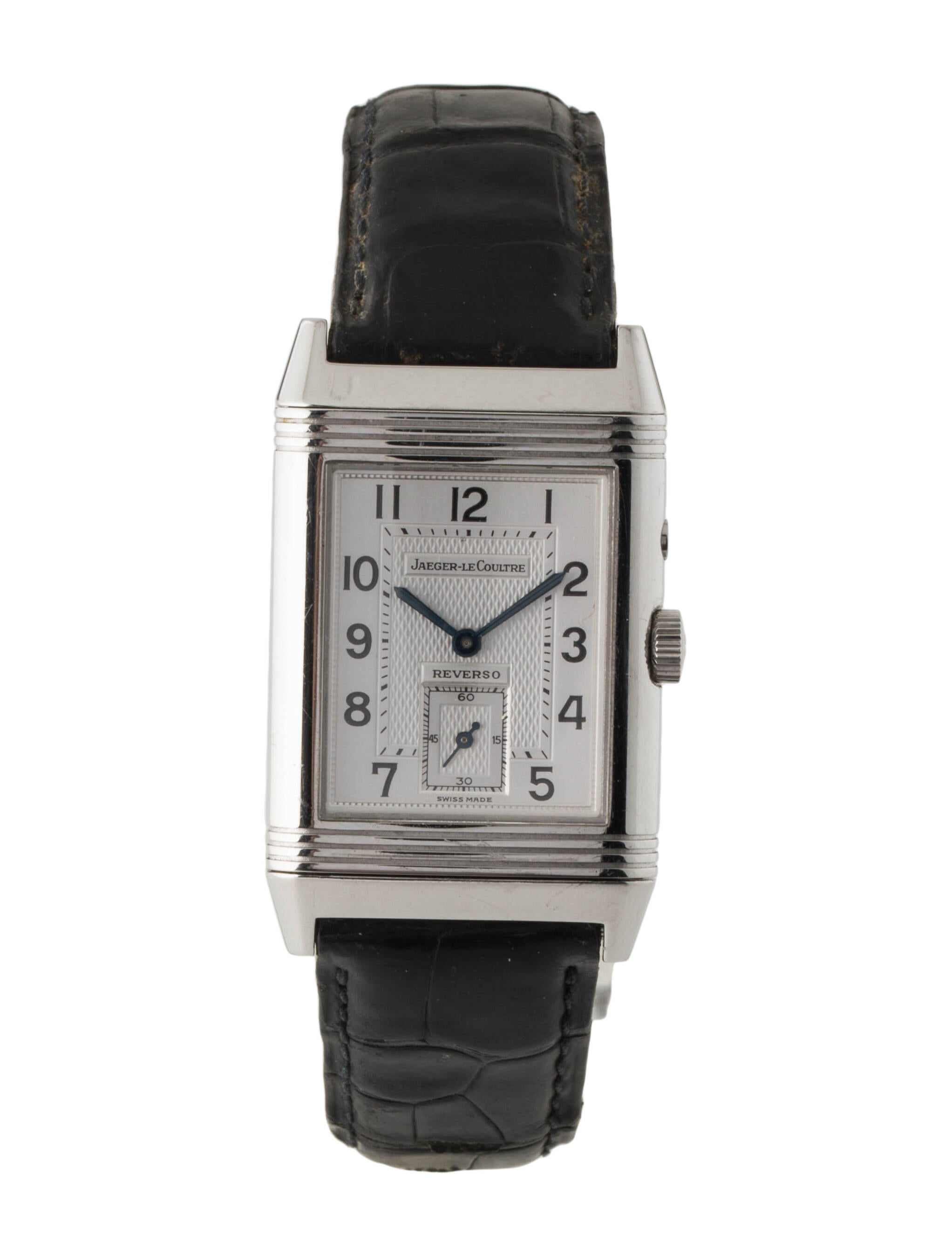 Jaeger-LeCoultre Reverso Duo Watch - Silver - 270.8.54 | The RealReal