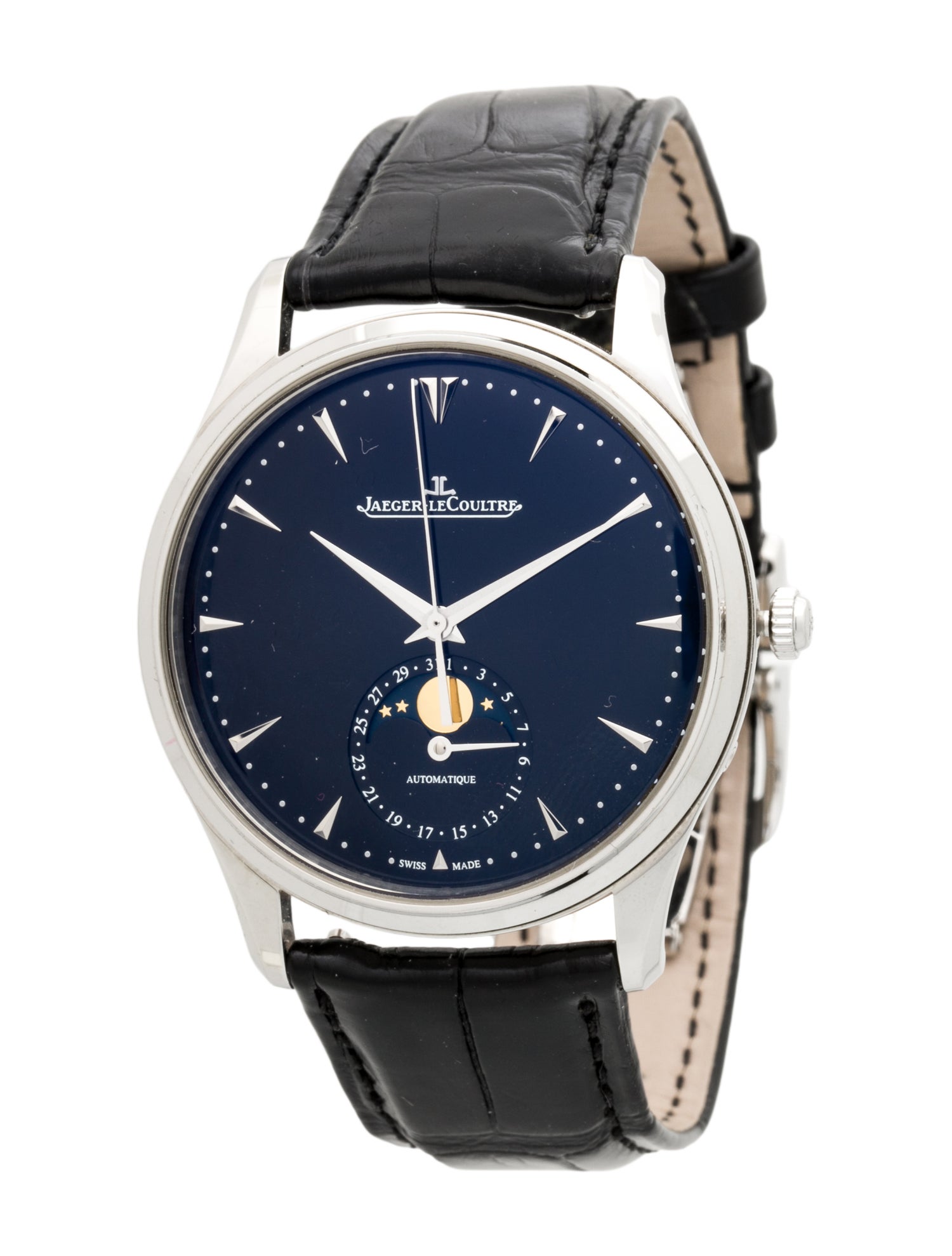 Jaeger-LeCoultre Master Ultra Thin Moon Watch - Q1368470 | The RealReal