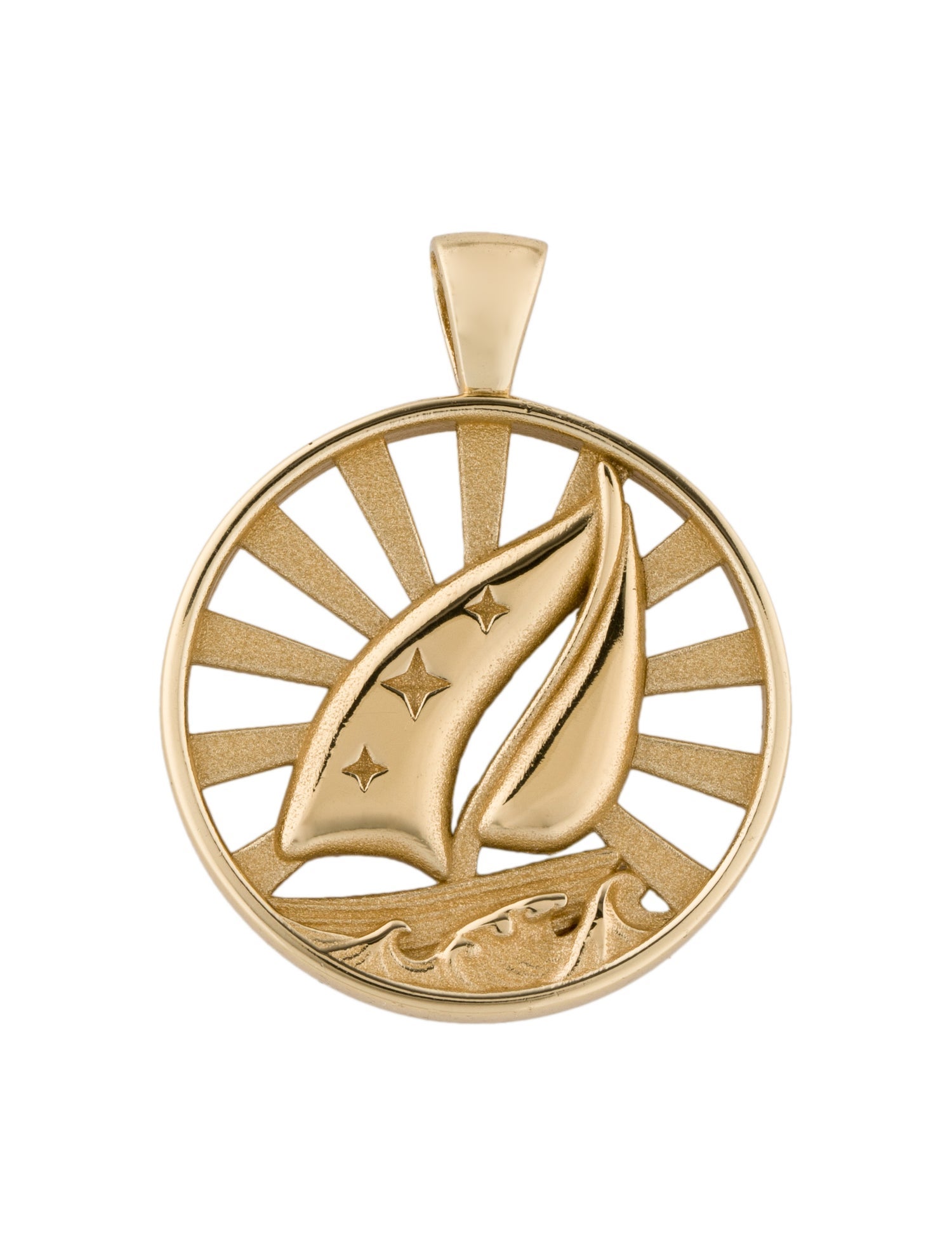 Jane Win x Cooper Connor Coin Pendant - 14K Yellow Gold-Plated Pendant ...