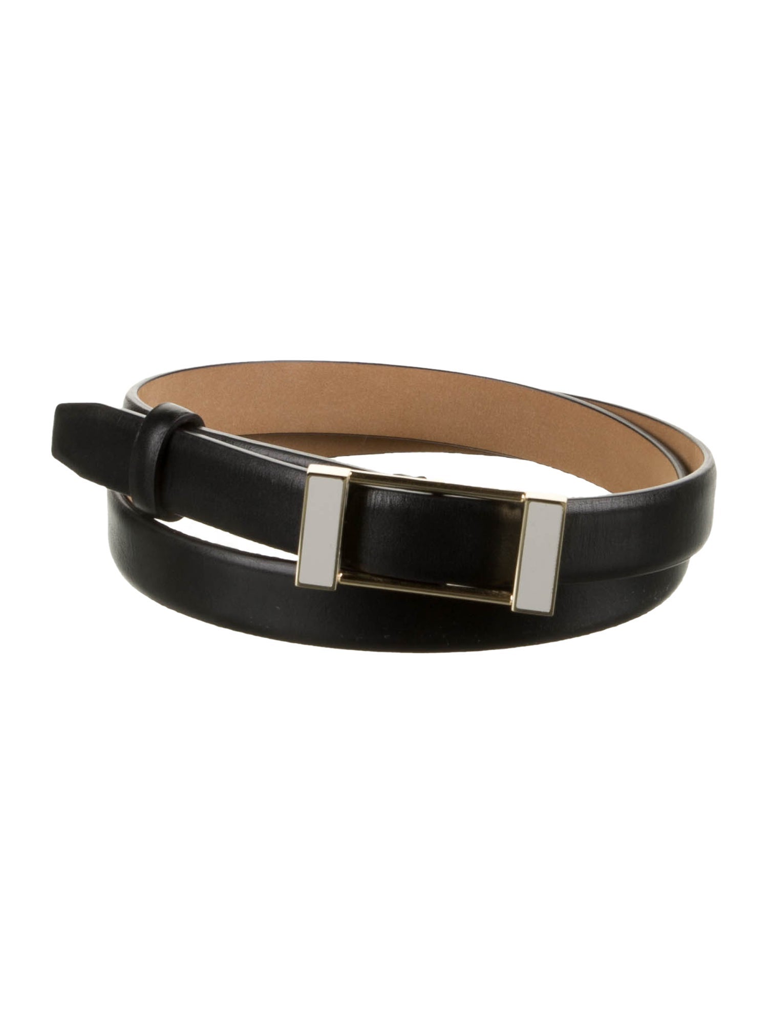 Jason Wu Skinny Leather Belt - Black Belts, Accessories - JAS44169 ...