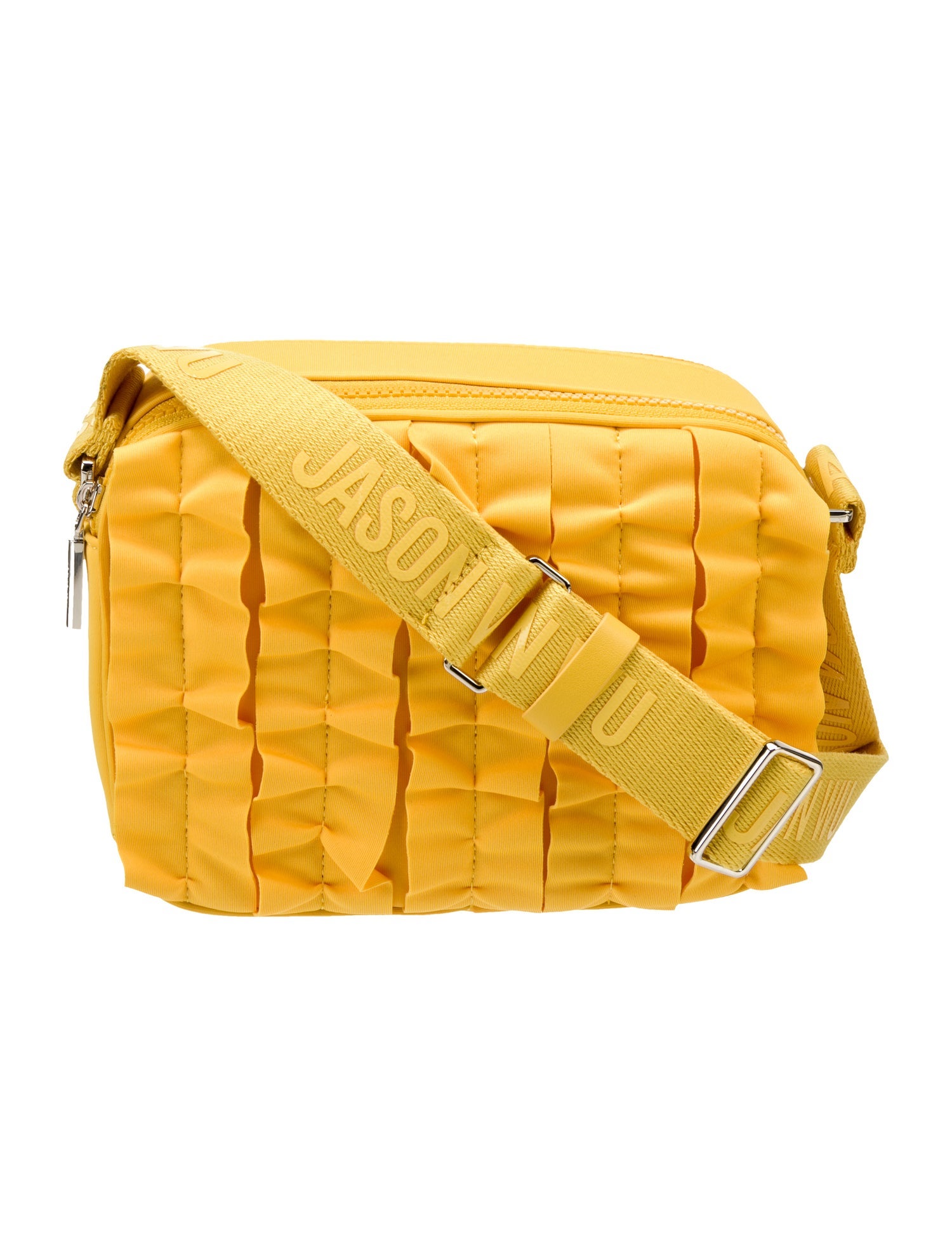 Jason Wu Canvas Ruffle Crossbody Bag w/Tags - Yellow Crossbody Bags ...