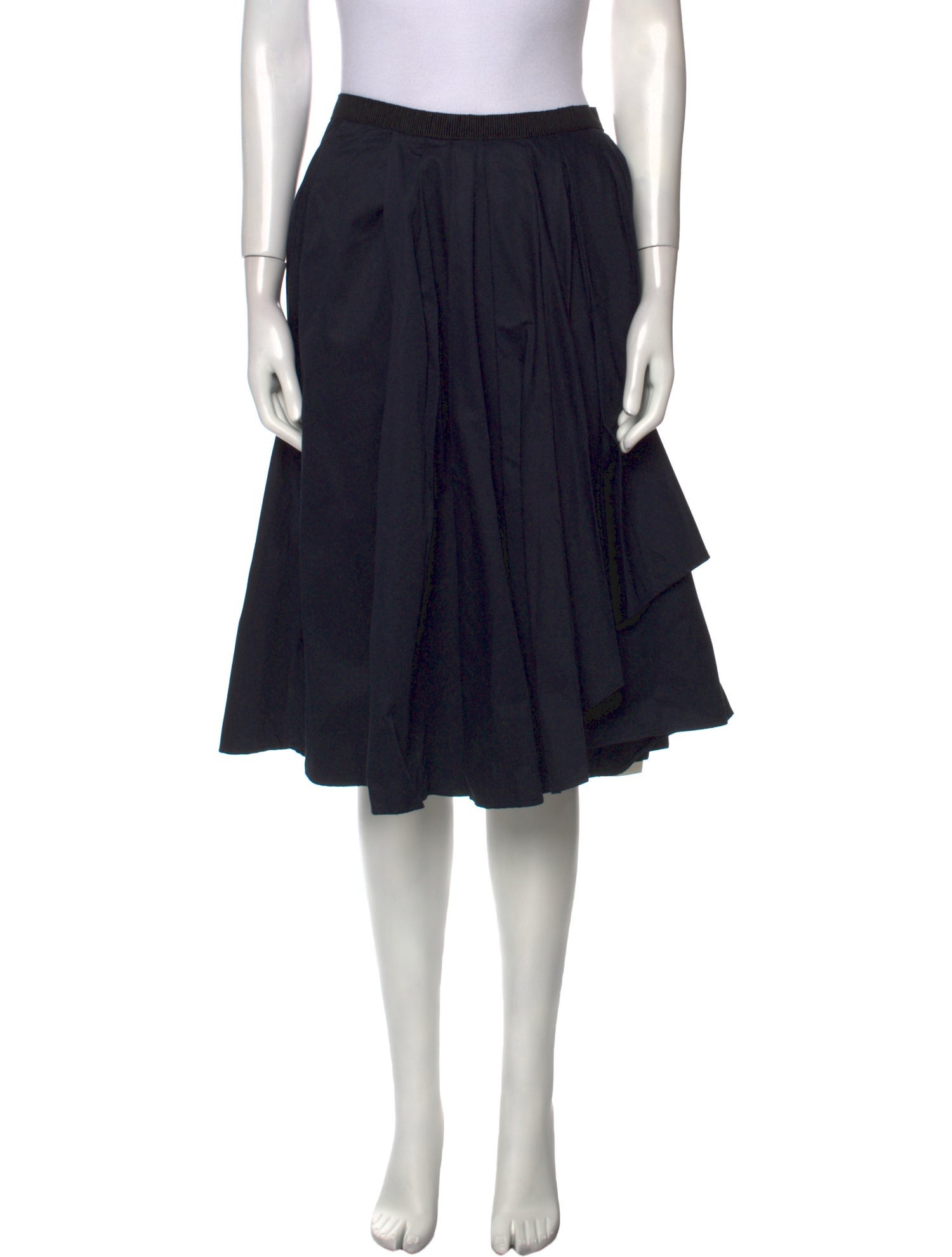 Jason Wu Grosgrain Trim Knee-Length Skirt - Blue Skirts, Clothing - JAS49327 | The RealReal