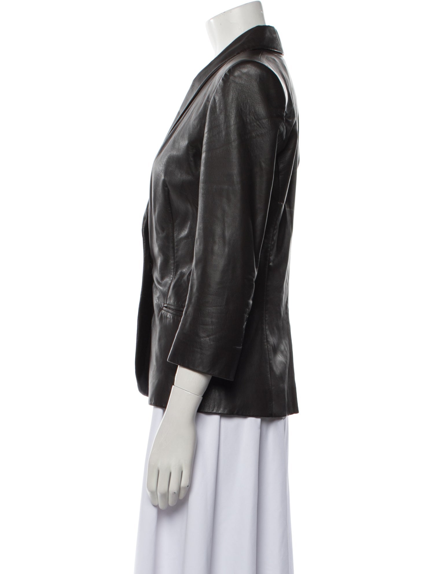 Jay Ahr Lambskin Blazer - Brown Jackets, Clothing - JAY20862 | The RealReal