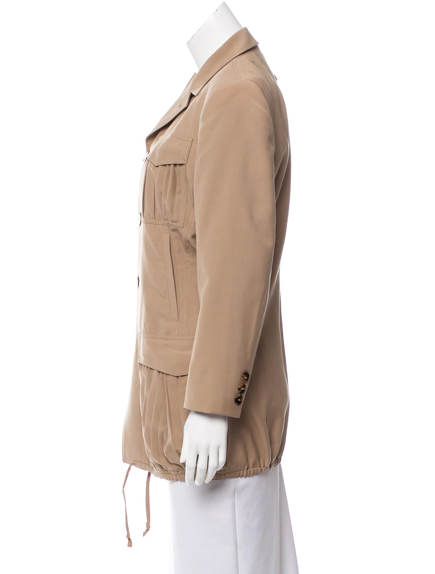 Jean Paul Gaultier Wool Gusset Jacket - Brown Jackets, Clothing ...