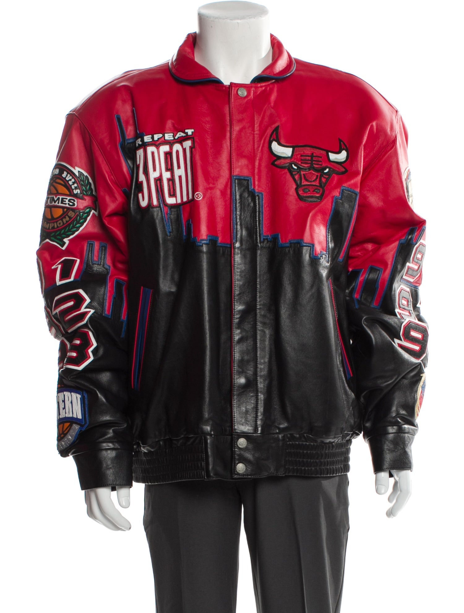 Jeff Hamilton Graphic Print Denim Jacket - Red Outerwear, Clothing ...