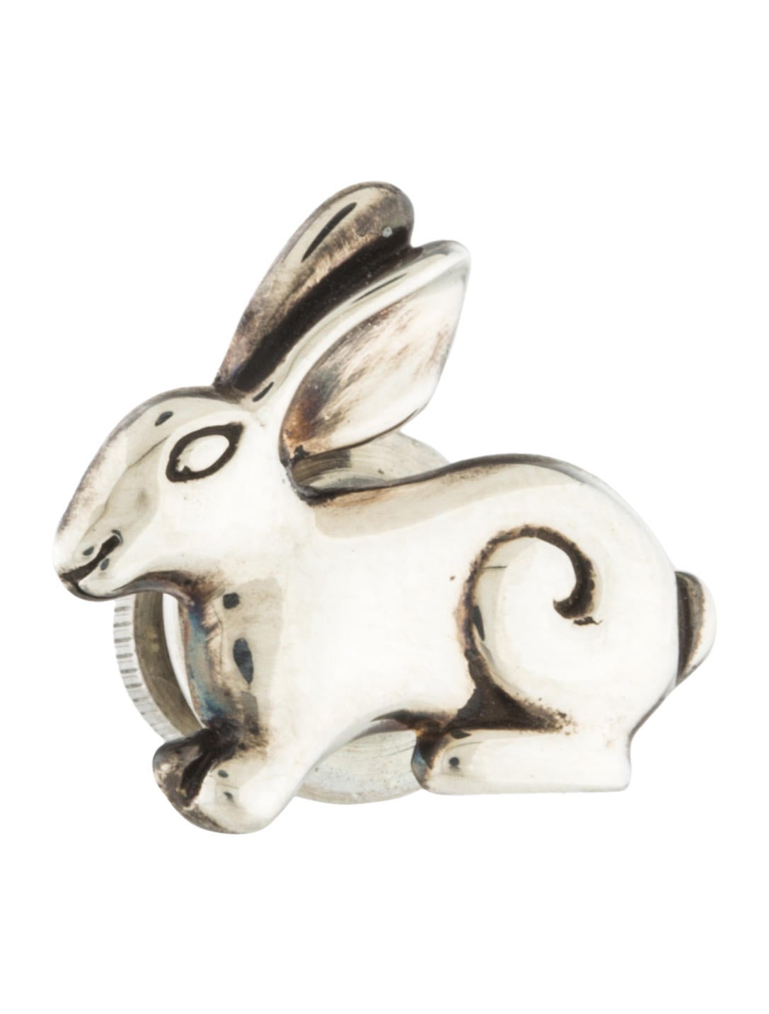 John Hardy Chinese Zodiac Rabbit Lapel Pin - Silver, Sterling Silver ...