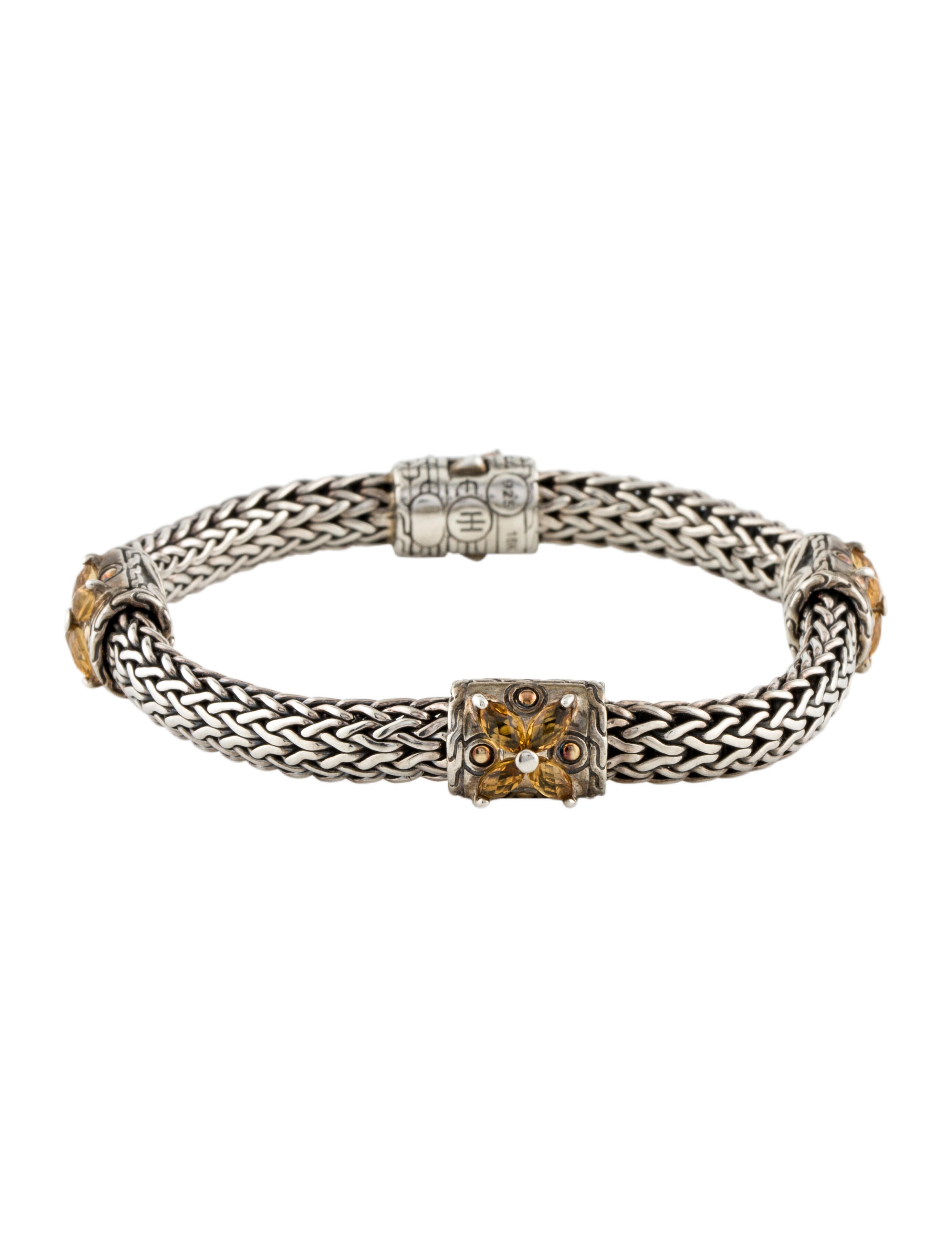 John Hardy Topaz Batu Sari Classic Chain Bracelet - 18K Yellow Gold ...