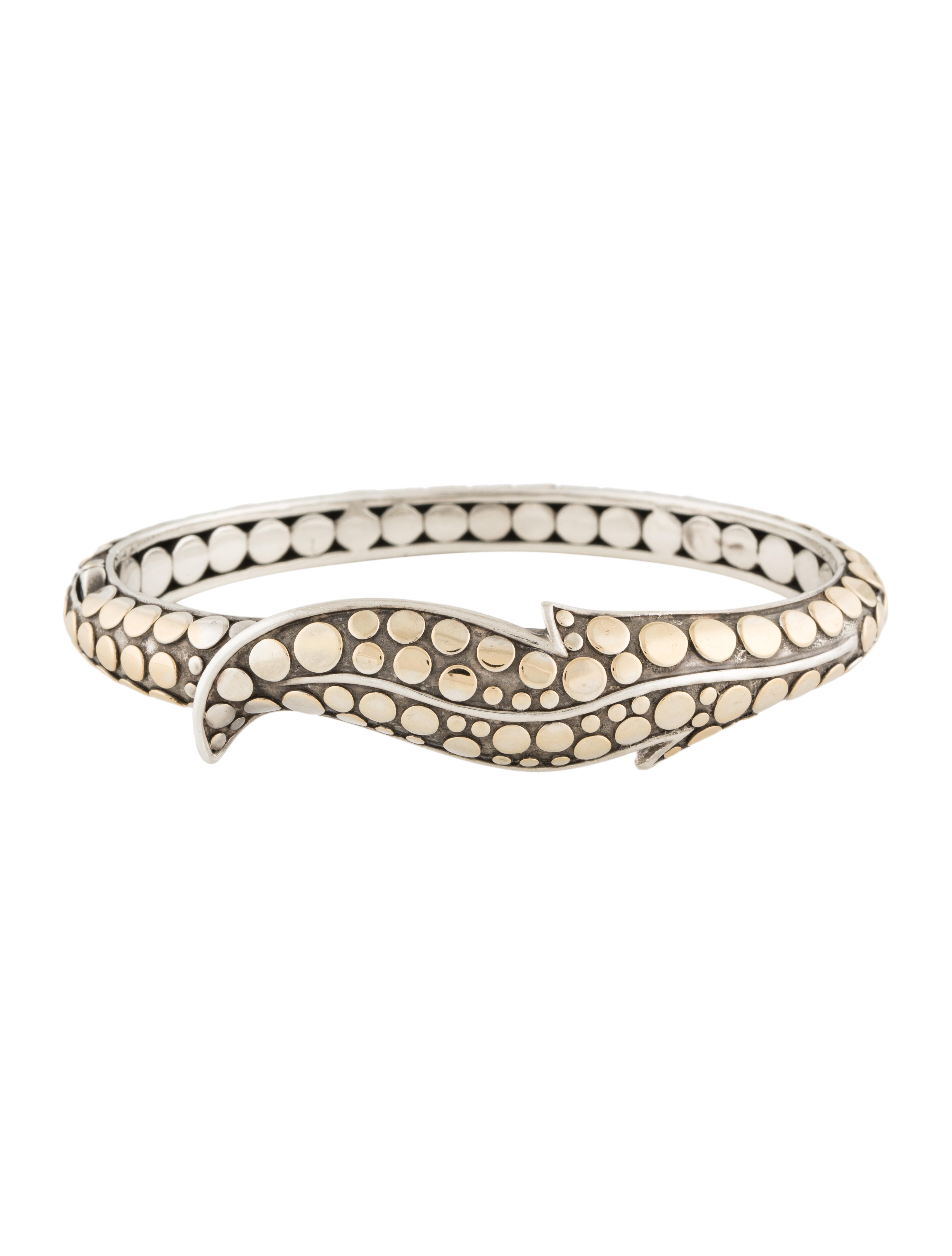 John Hardy Kali Hinged Bangle Bracelet - Sterling Silver Bangle ...