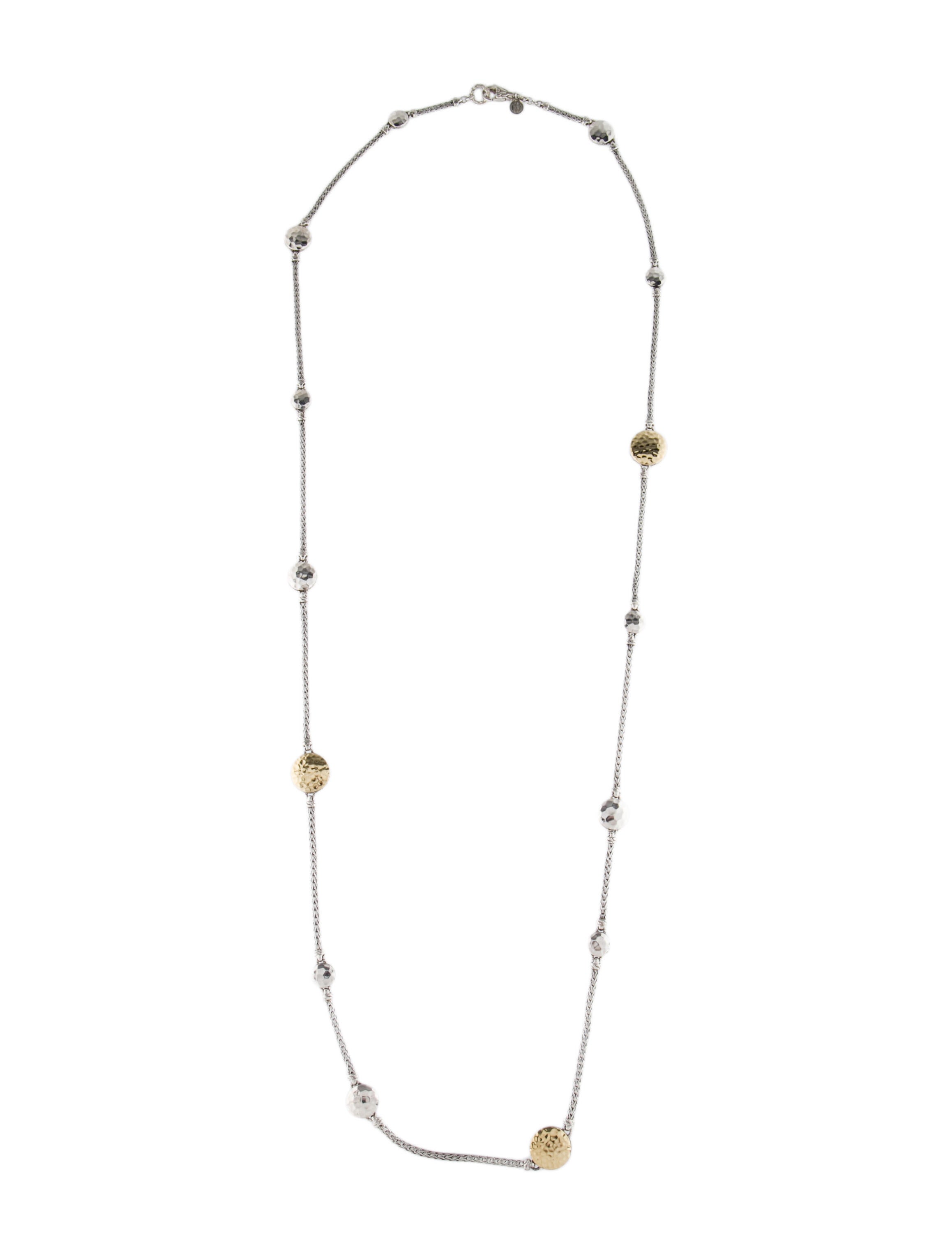 Arman Sarkisyan Two-Tone Diamond Cross Station Necklace - 18K Yellow ...