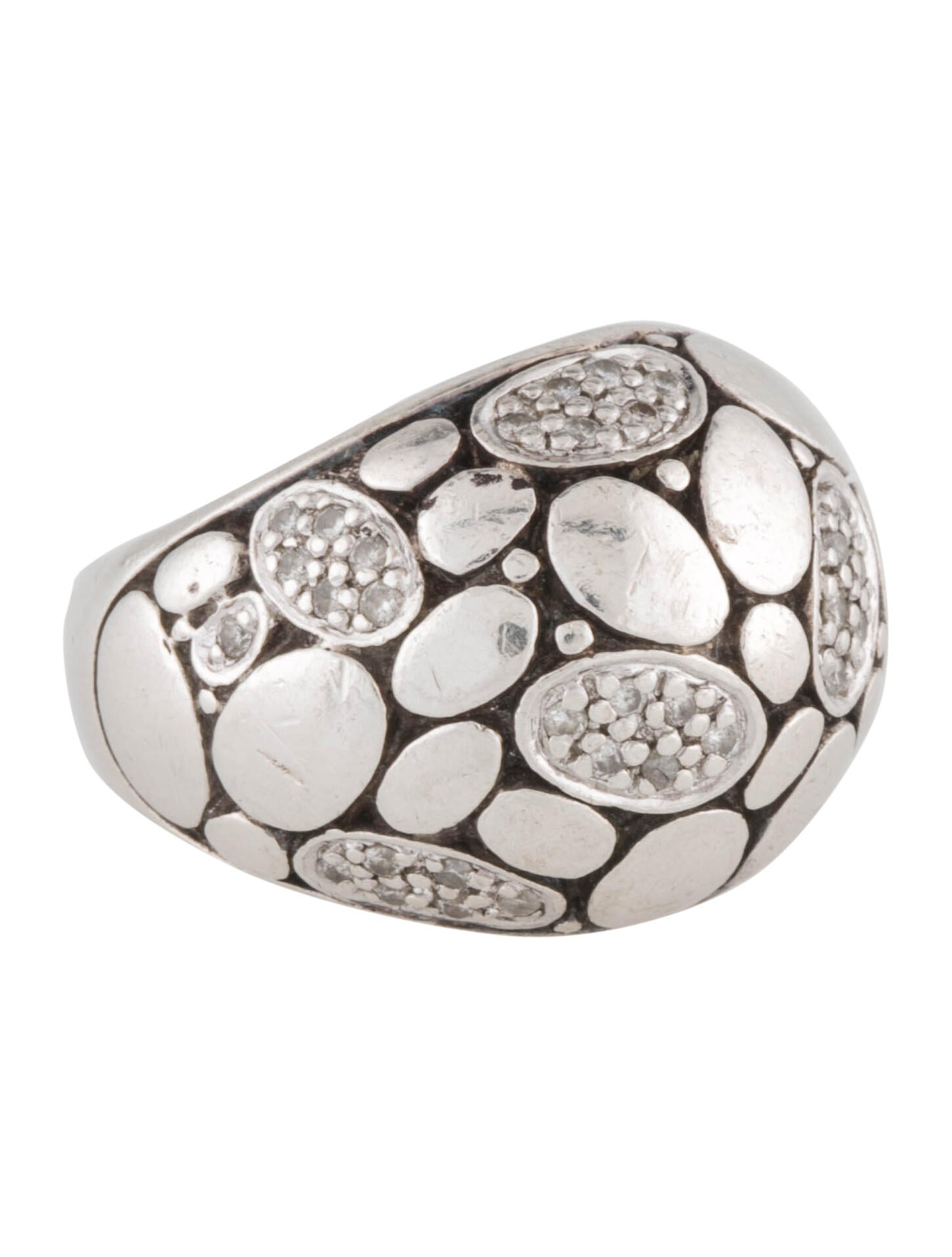 John Hardy Diamond Kali Dome Ring - 18K Yellow Gold Band, Rings - JHA59014 | The RealReal