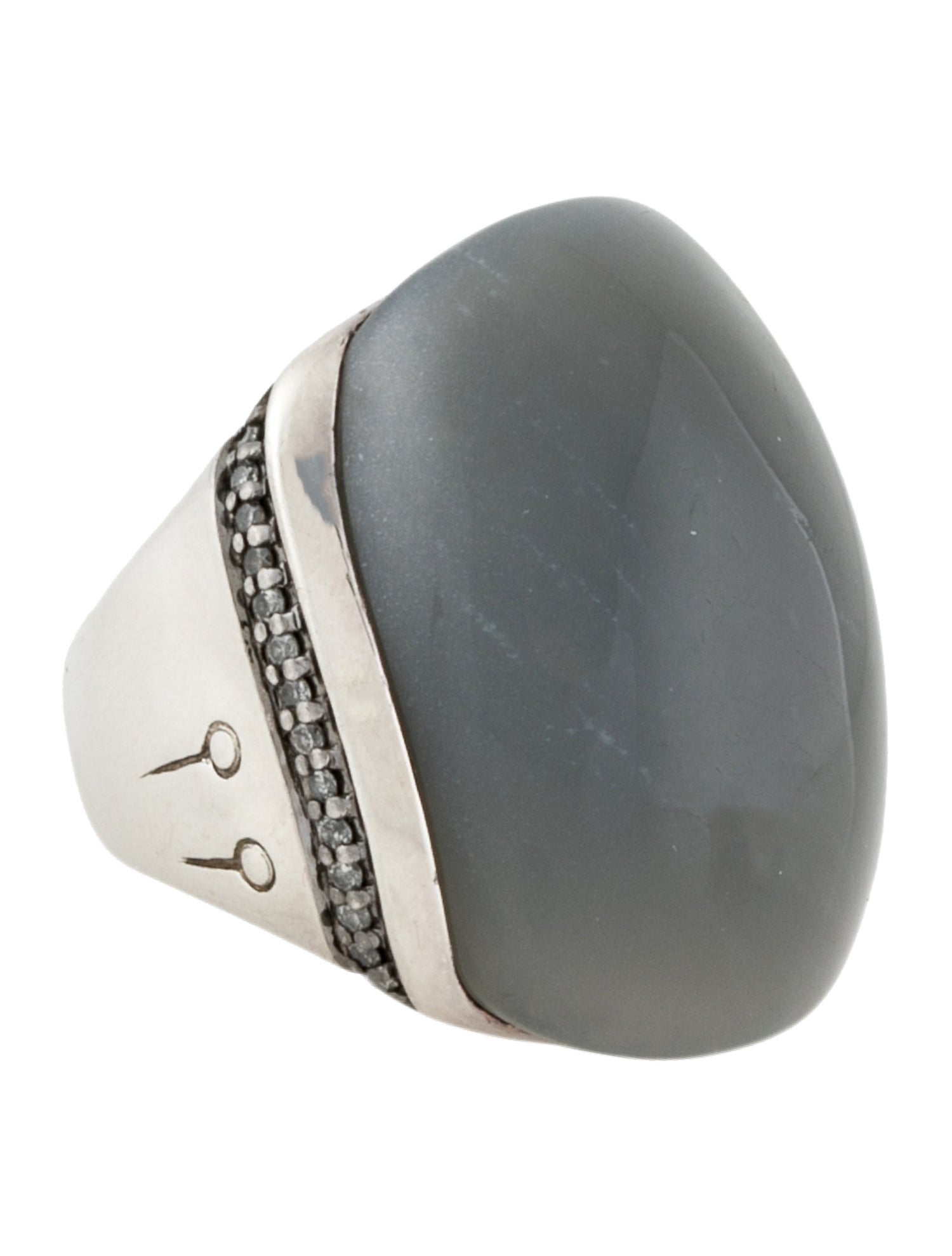 John Hardy Two-Tone Palu Signet Ring - 22K Yellow Gold Cocktail Ring ...