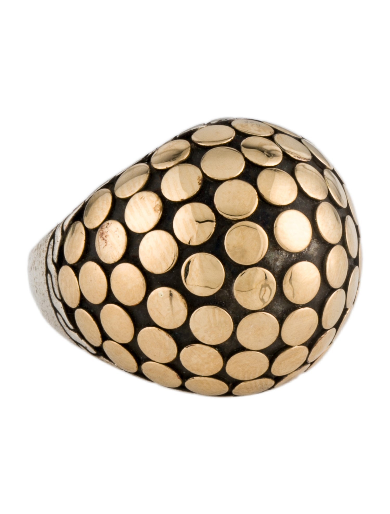 John Hardy Two-Tone Legend Naga Scale Bracelet - 18K Yellow Gold Link ...