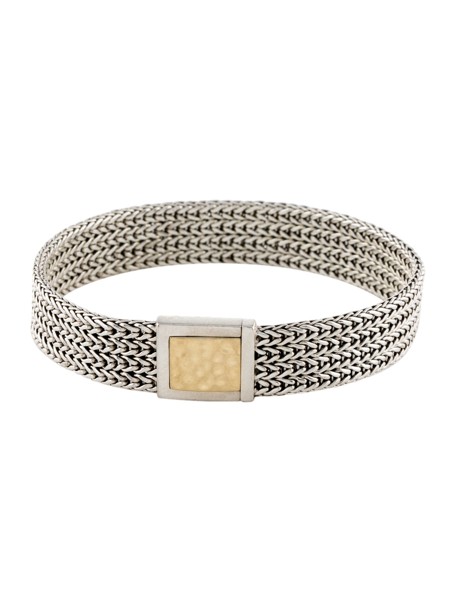 John Hardy Two-Tone Rata Chain Bracelet - Sterling Silver Bangle ...