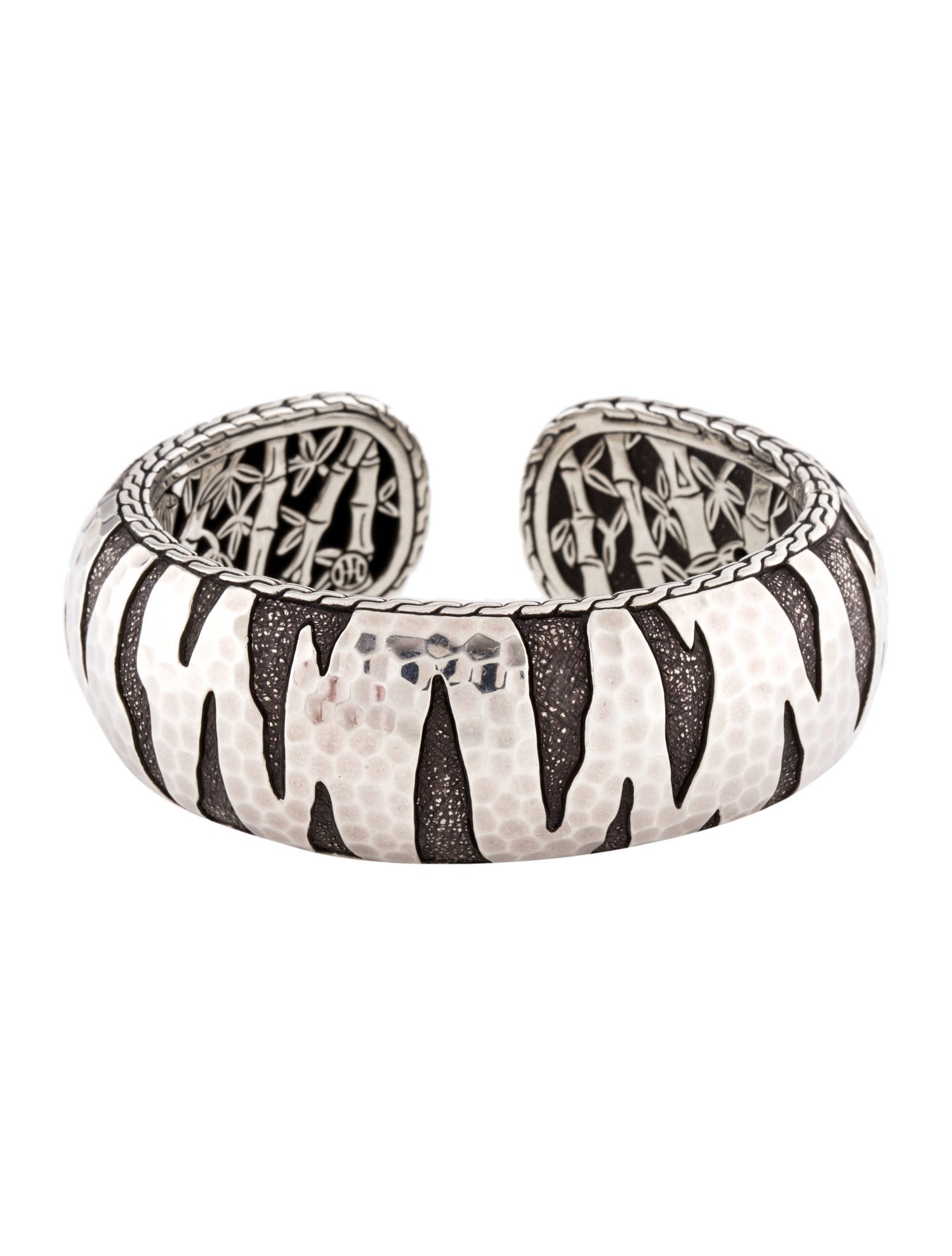 John Hardy Macan Tiger Stripe Cuff Bracelet - Sterling Silver Cuff ...