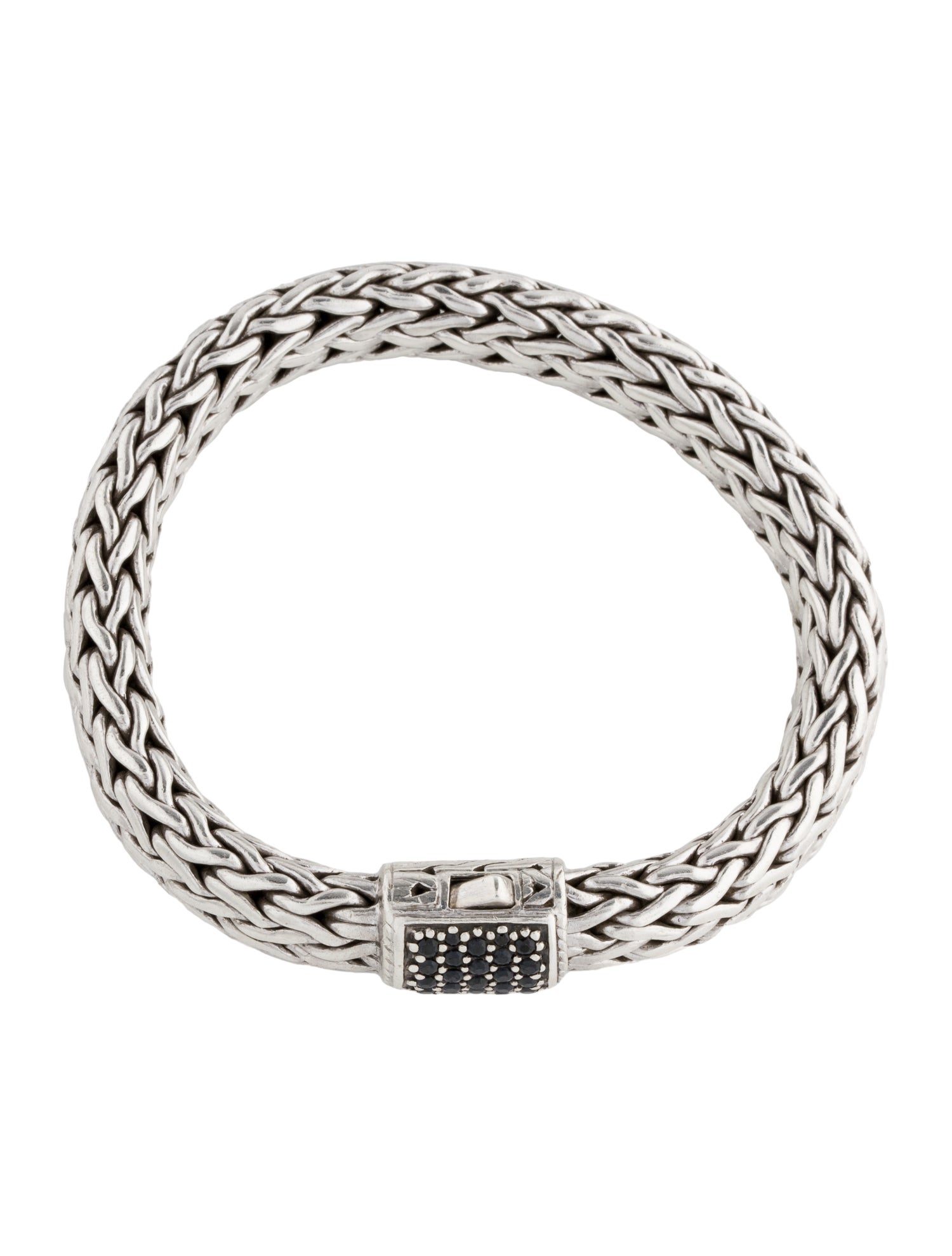 John Hardy Sapphire Icon Link Bracelet - Sterling Silver Bangle ...