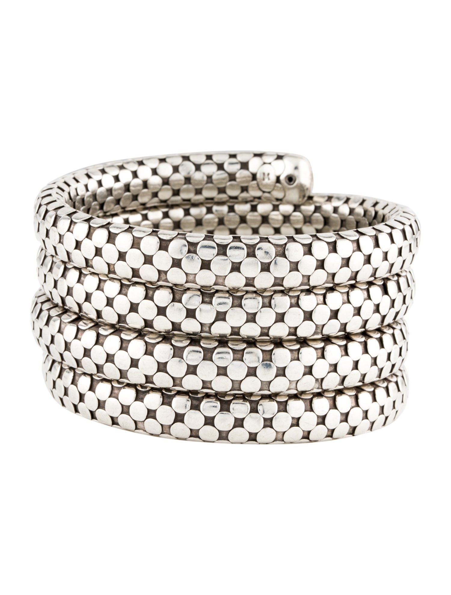 John Hardy Dot Coil Wrap Bracelet - Sterling Silver Link, Bracelets ...