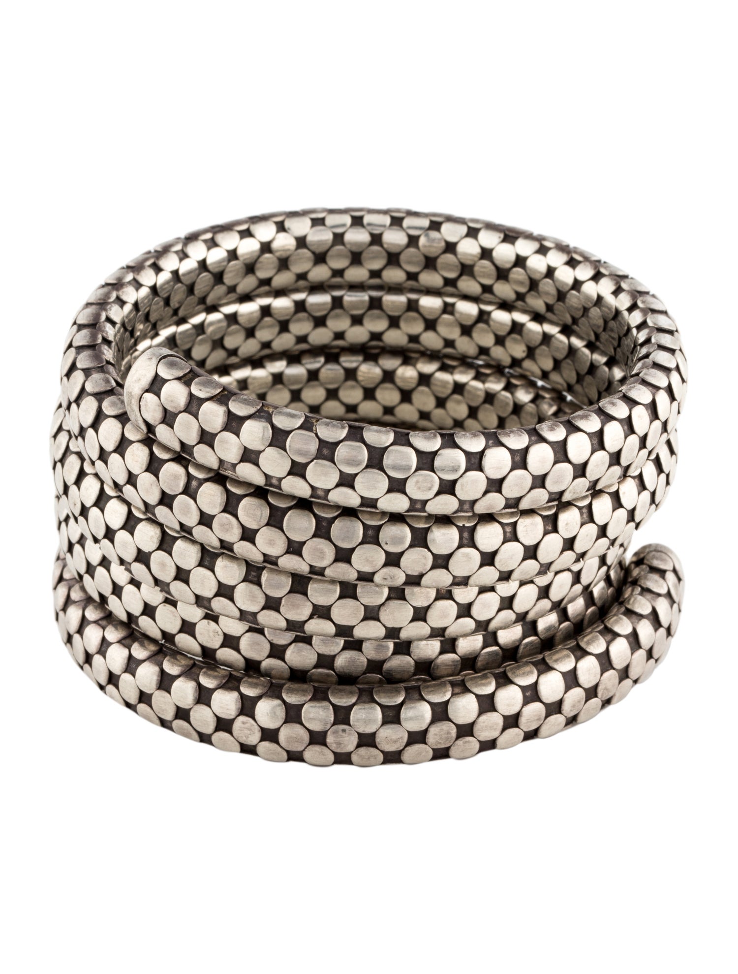 John Hardy Triple Coil Cuff - Sterling Silver Wrap, Bracelets ...