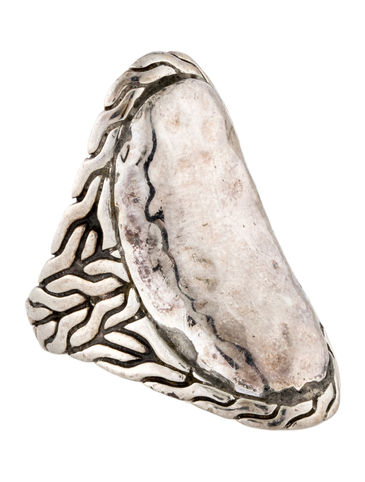 John Hardy Hammered Palu Saddle Ring - Sterling Silver Cocktail Ring ...