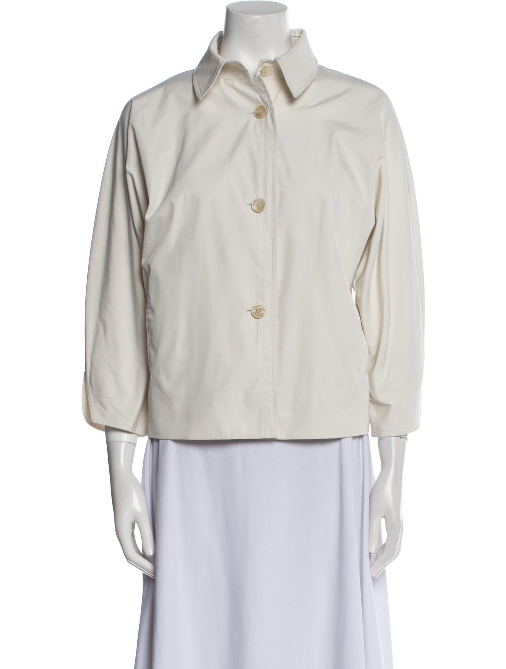 Jil Sander Jacket - White Jackets, Clothing - JIL102345 | The RealReal