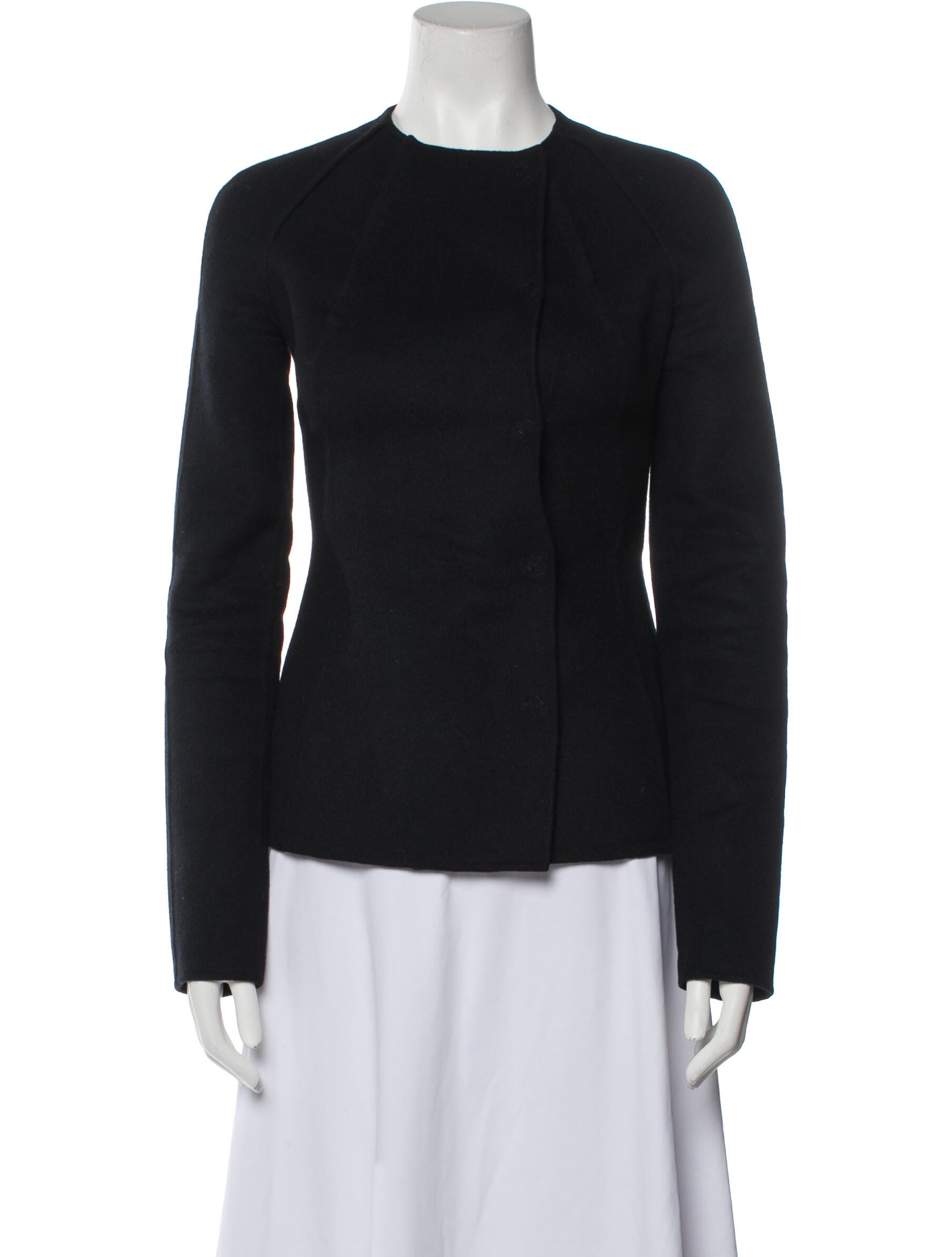 Jil Sander Wool & Alpaca Jacket - Grey Jackets, Clothing - JIL36448 ...