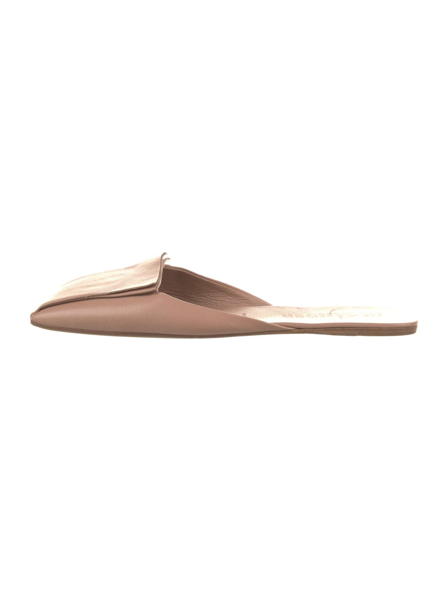 Jil Sander Leather Mules - Neutrals Flats, Shoes - JIL112518 | The RealReal