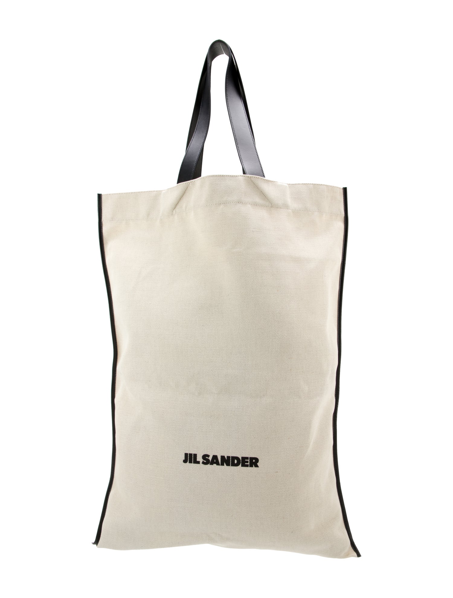 Jil Sander Grande Flat Tote Bag - Neutrals Totes, Handbags - JIL120137 ...