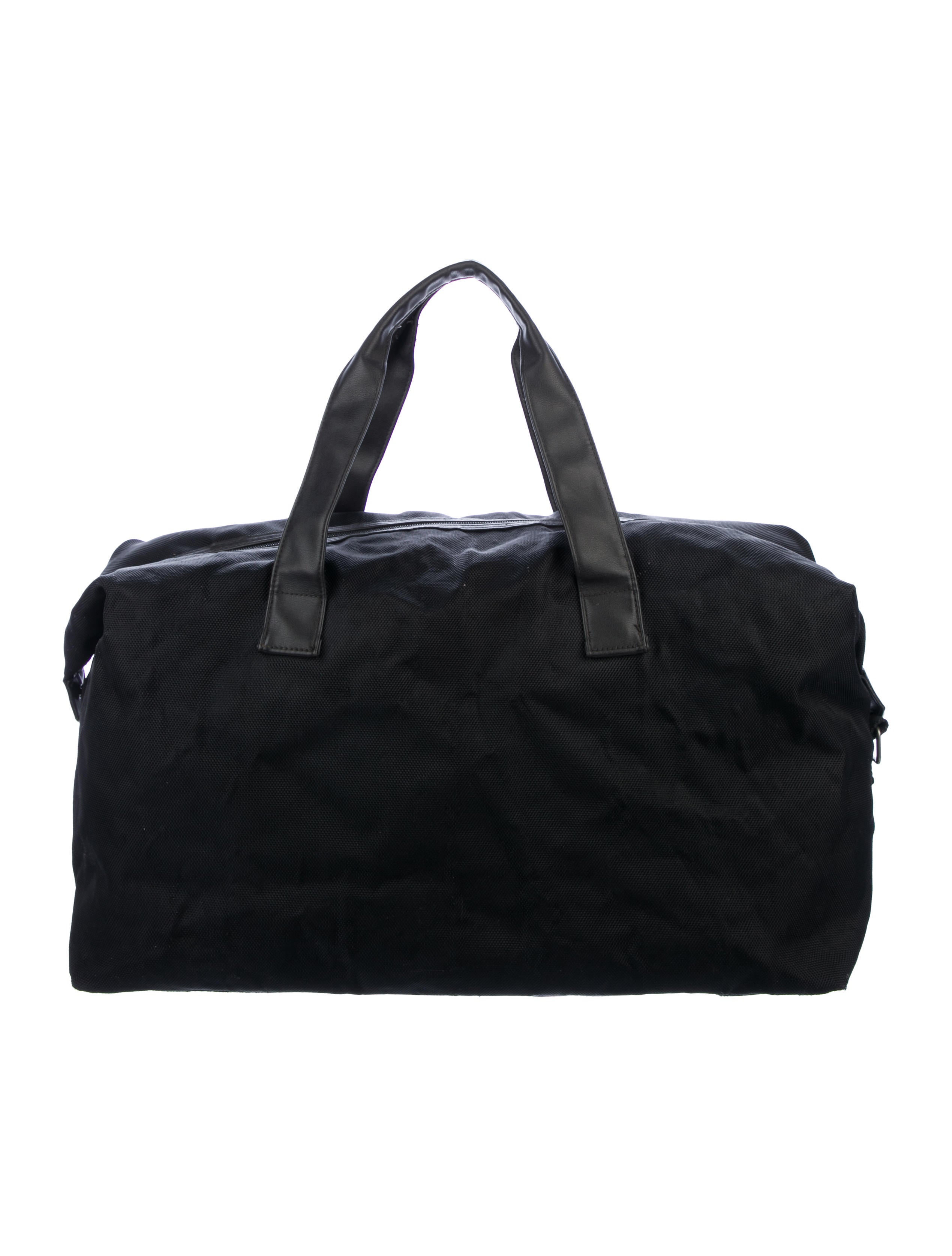 Jimmy Choo Leather-Trimmed Duffle Bag - Handbags - JIM102559 | The RealReal