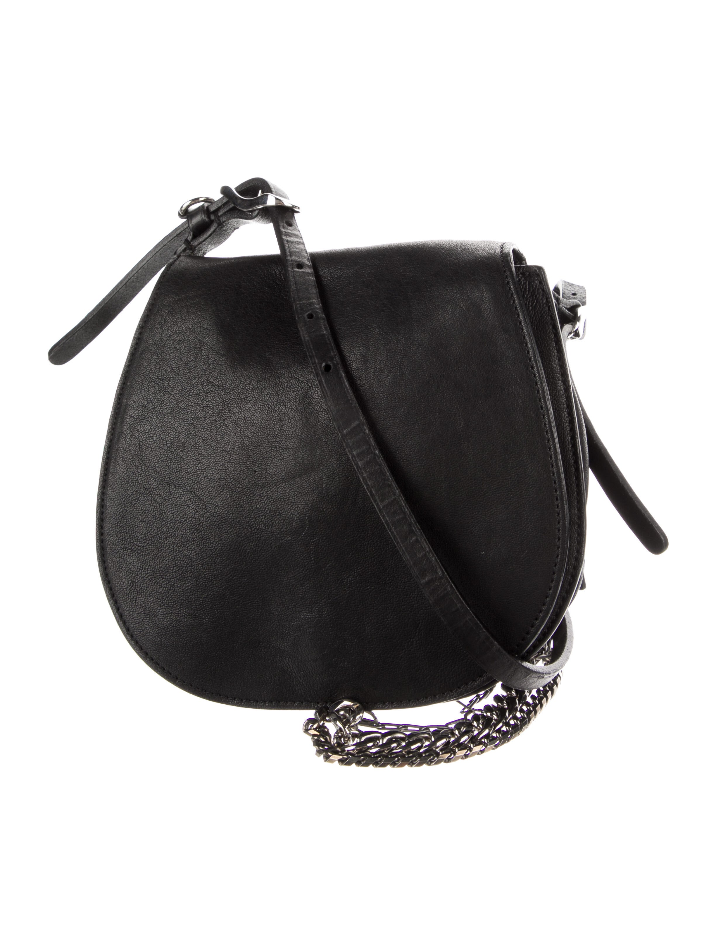 Jimmy Choo Small Leather Crossbody Bag - Black Crossbody Bags, Handbags ...