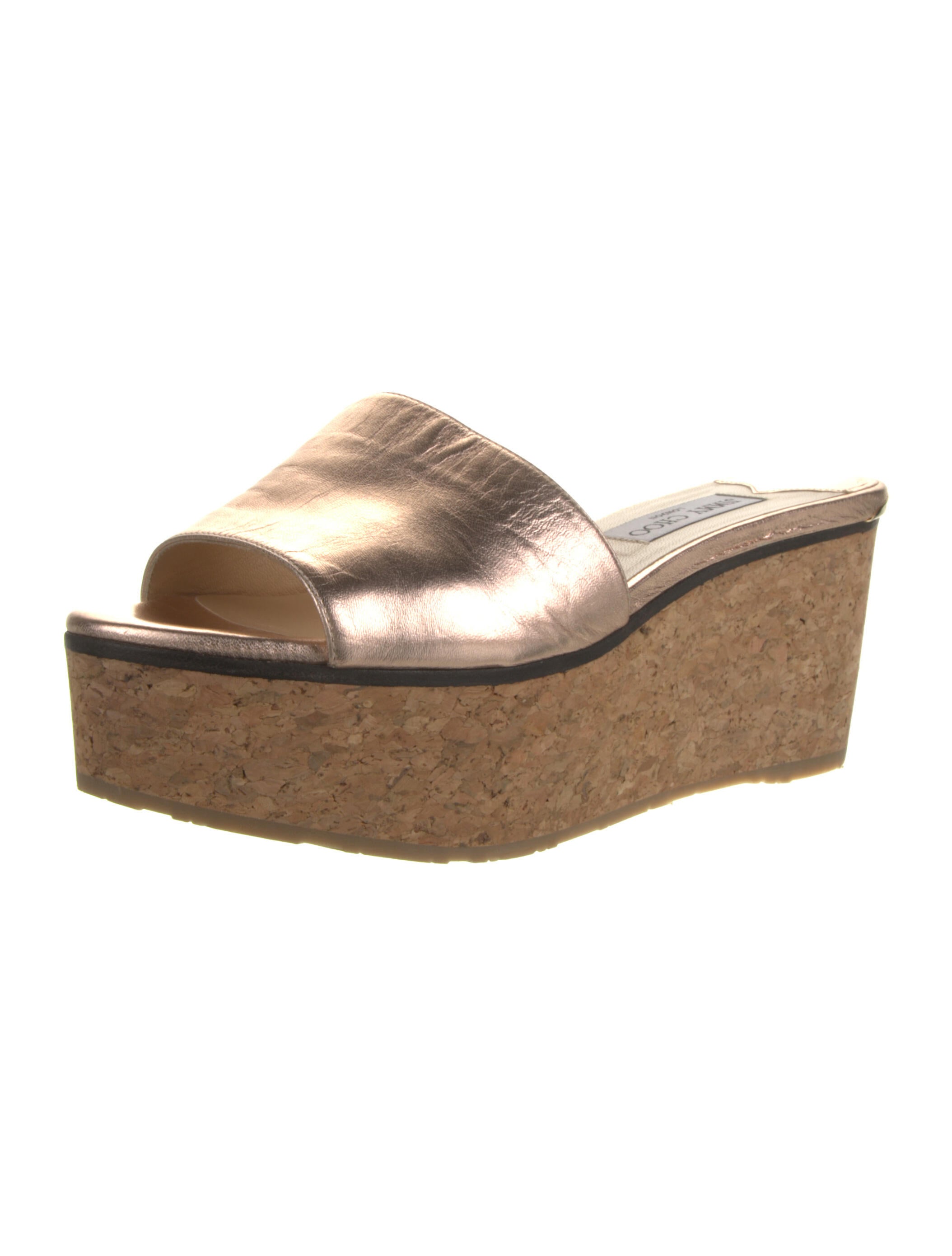 Jimmy Choo Patent Leather Lang Sandals - Pink Sandals, Shoes - JIM45086 ...