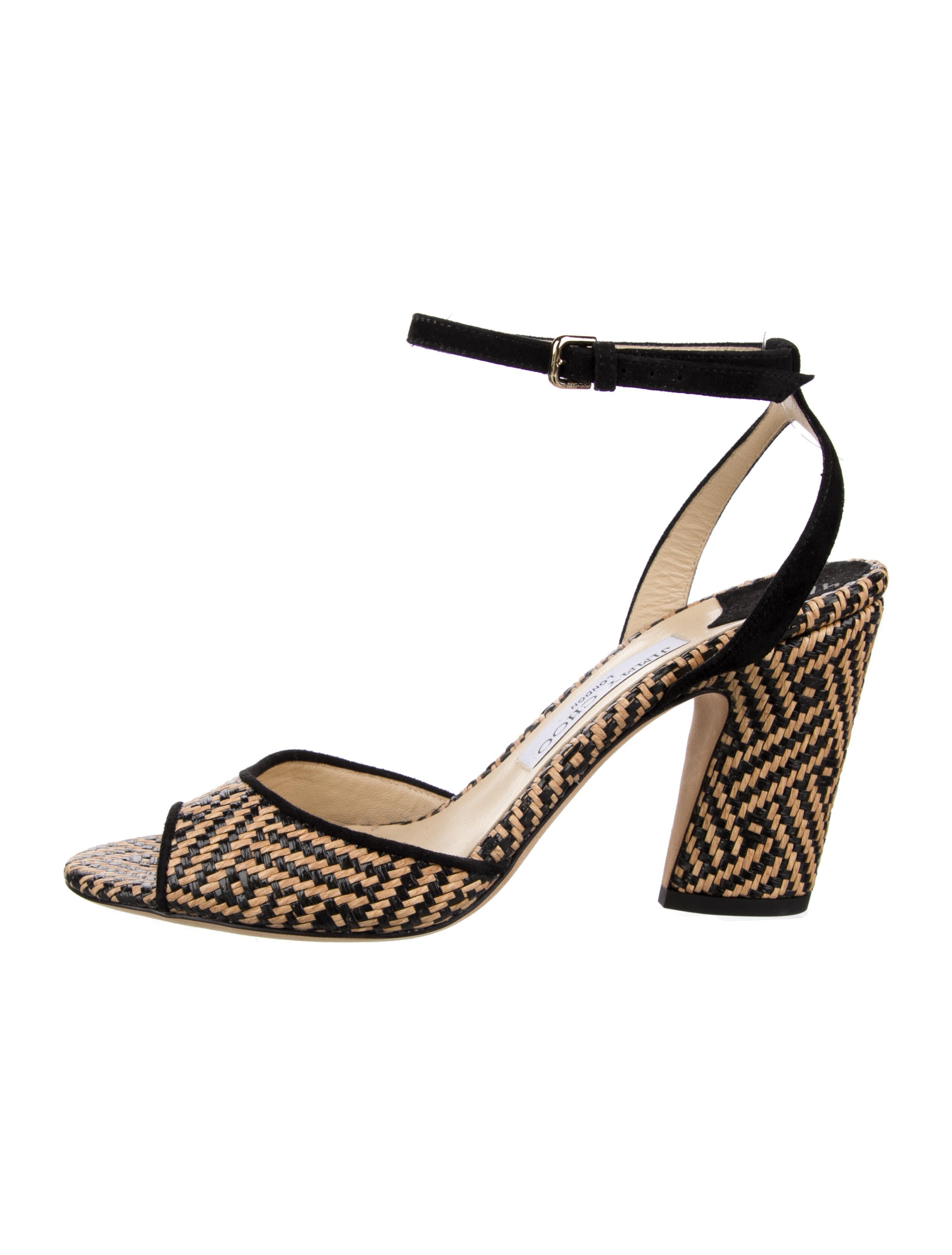 Azzaro Rhinestone-Embellished Sandals - Black Sandals, Shoes - AZZ20117 ...