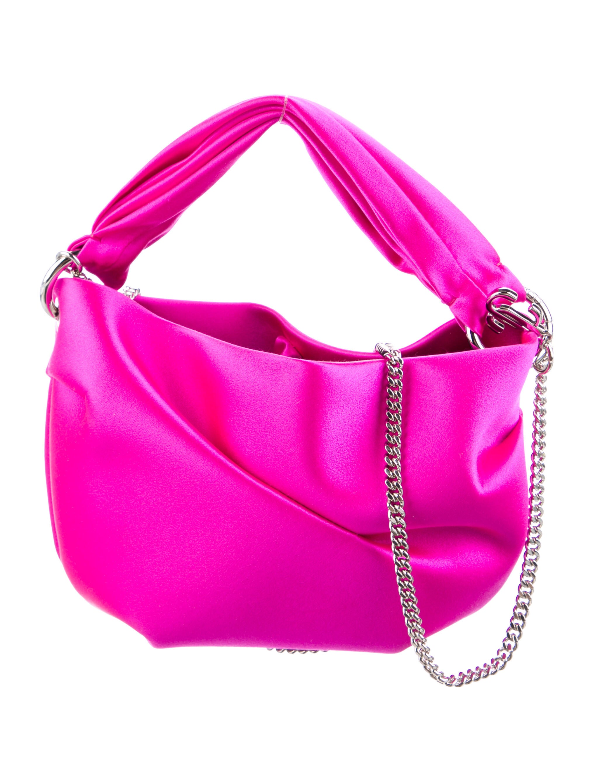 Jimmy Choo Satin Mini Bag - Pink Mini Bags, Handbags - JIM315884 | The ...