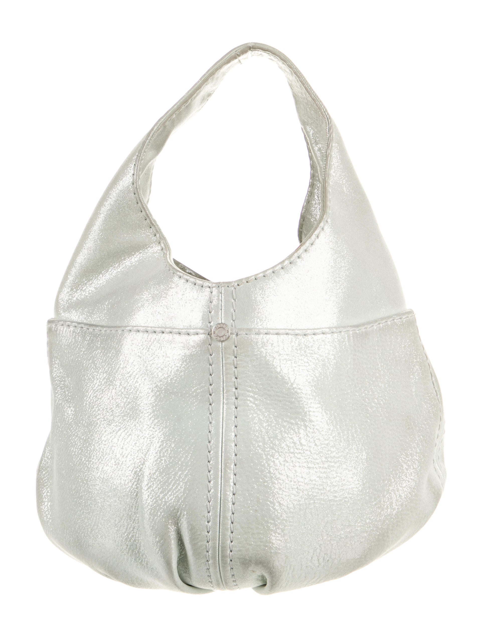 Jimmy Choo Glitter Handle Bag - Silver Handle Bags, Handbags ...