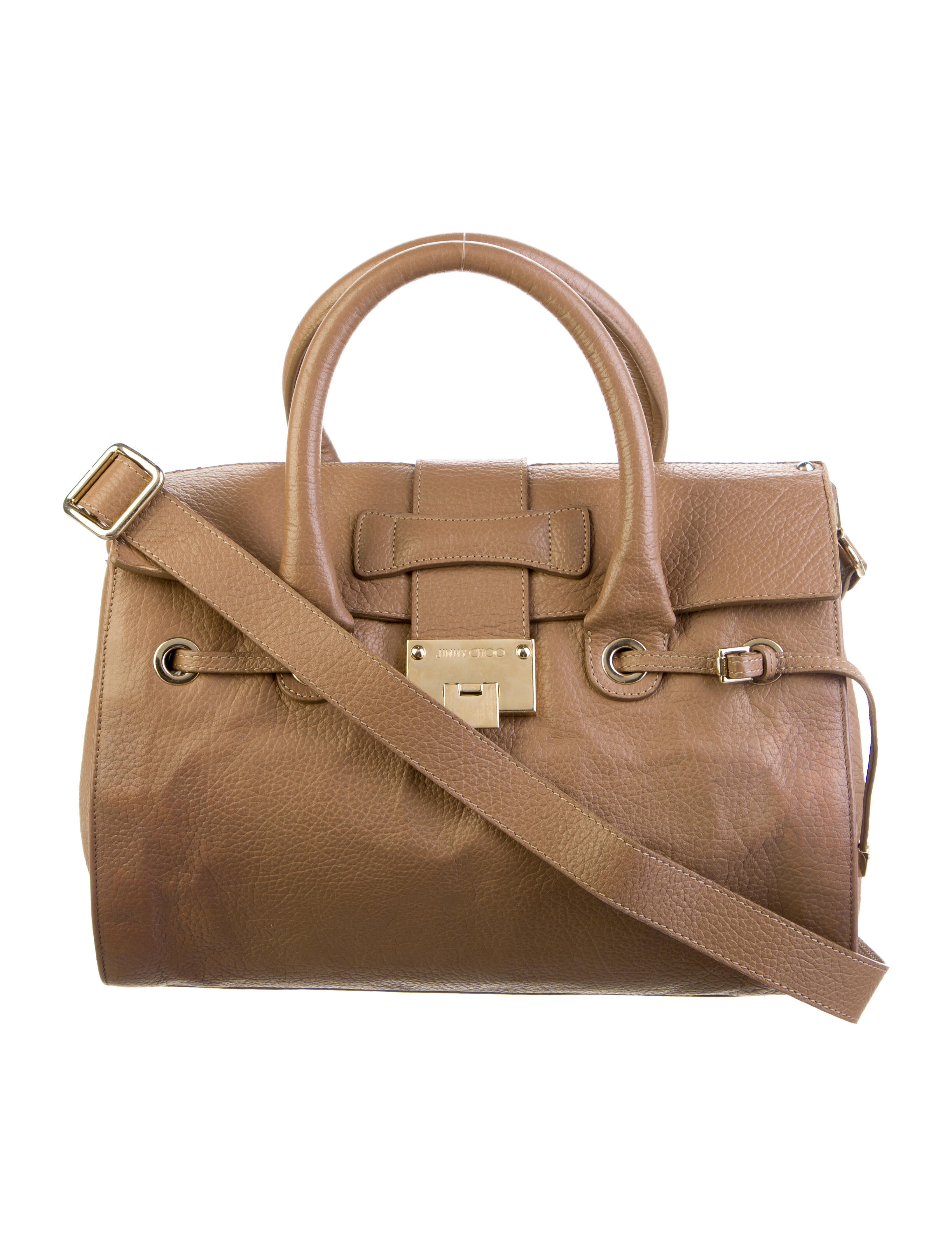 Jimmy Choo Tulita Bag - Brown Handle Bags, Handbags - JIM56201 | The ...