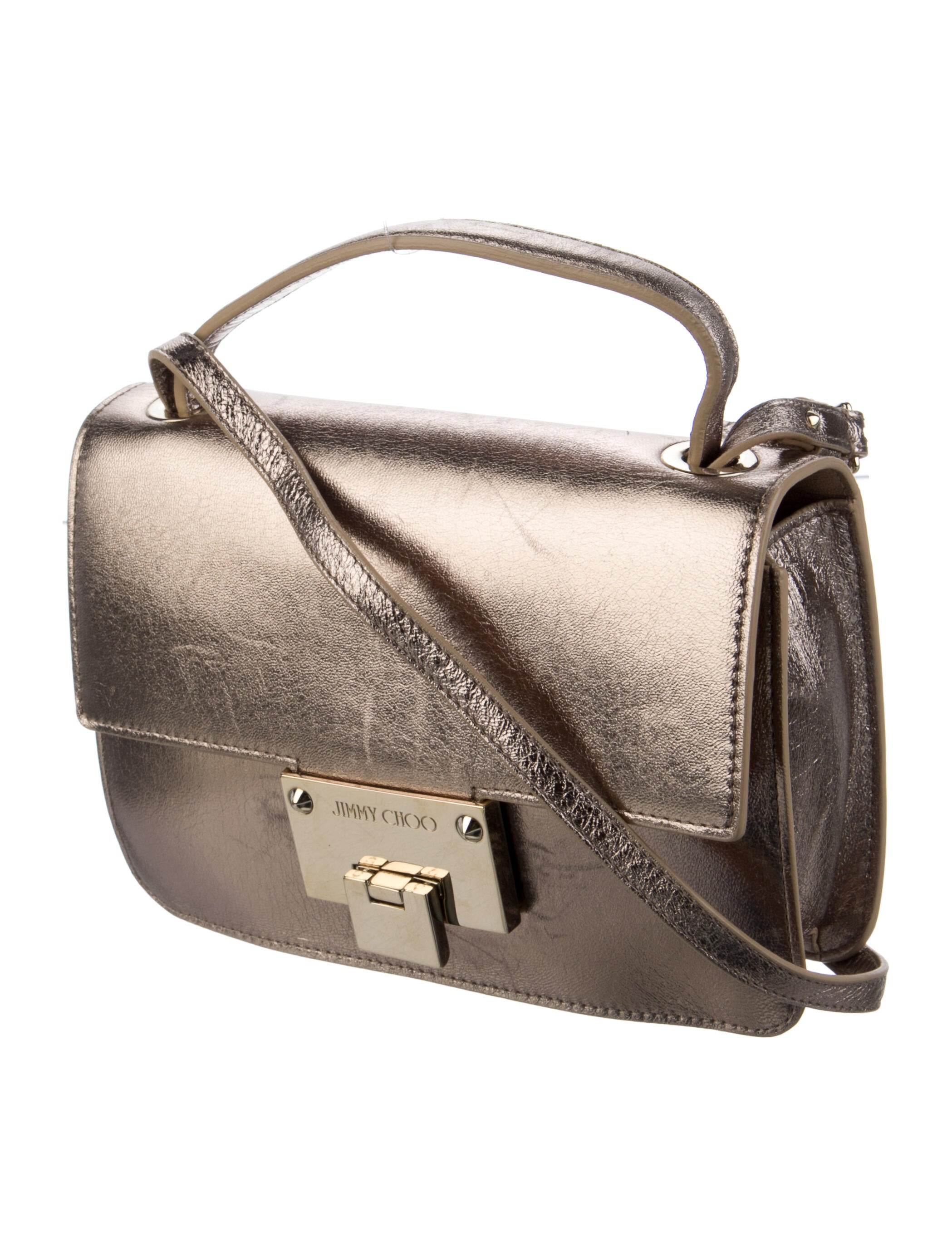 Jimmy Choo Leather-Trimmed Sequin Crossbody Bag - Metallic Crossbody ...