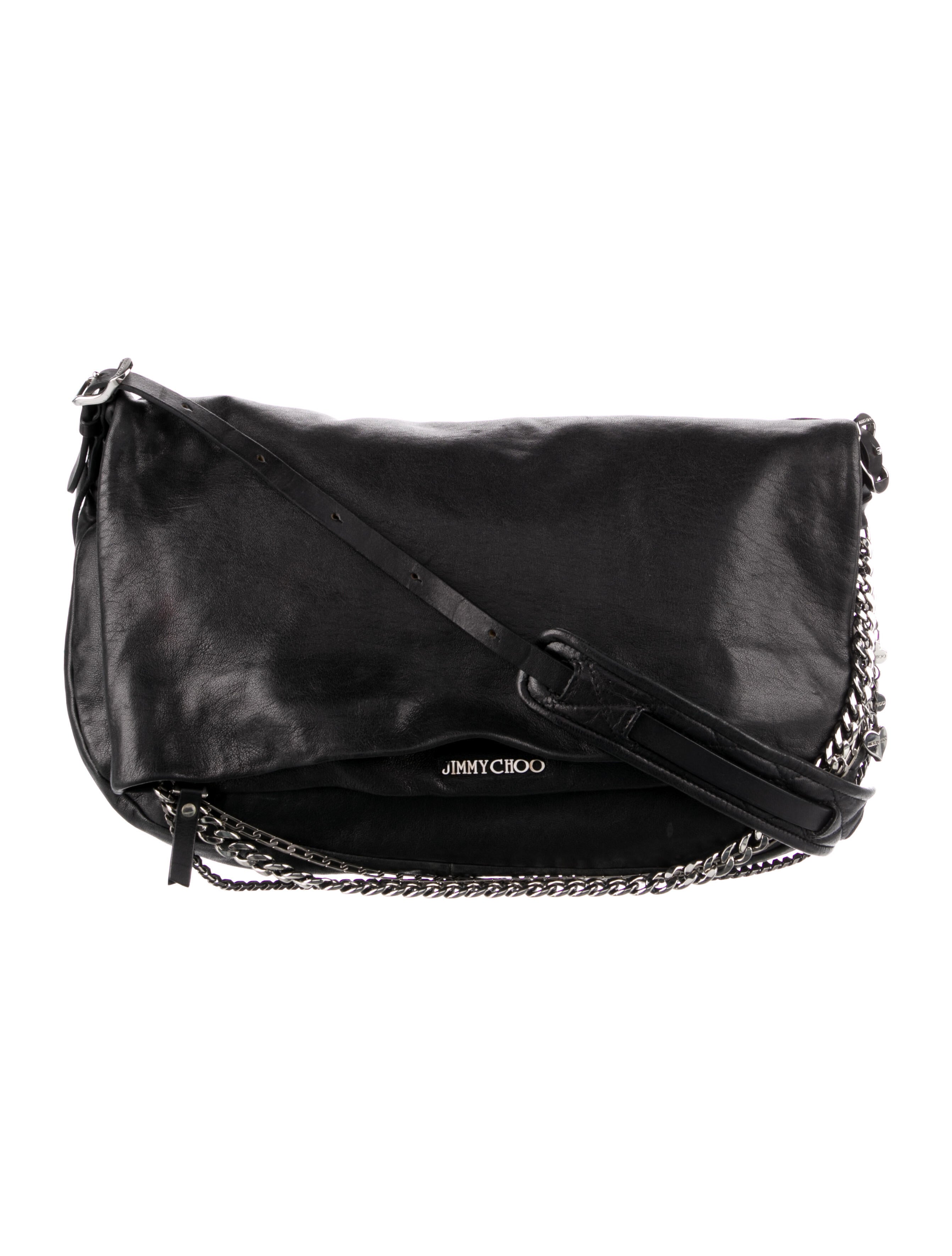 Jimmy Choo Biker Hobo Bag - Black Hobos, Handbags - JIM324581 | The ...