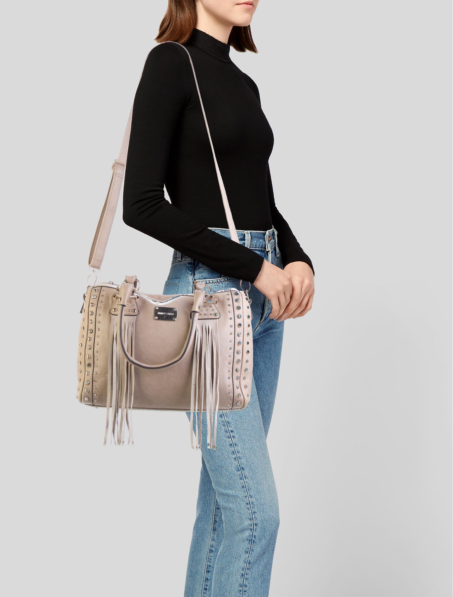 Jimmy Choo Patent Leather Shoulder Bag - Brown Shoulder Bags, Handbags ...