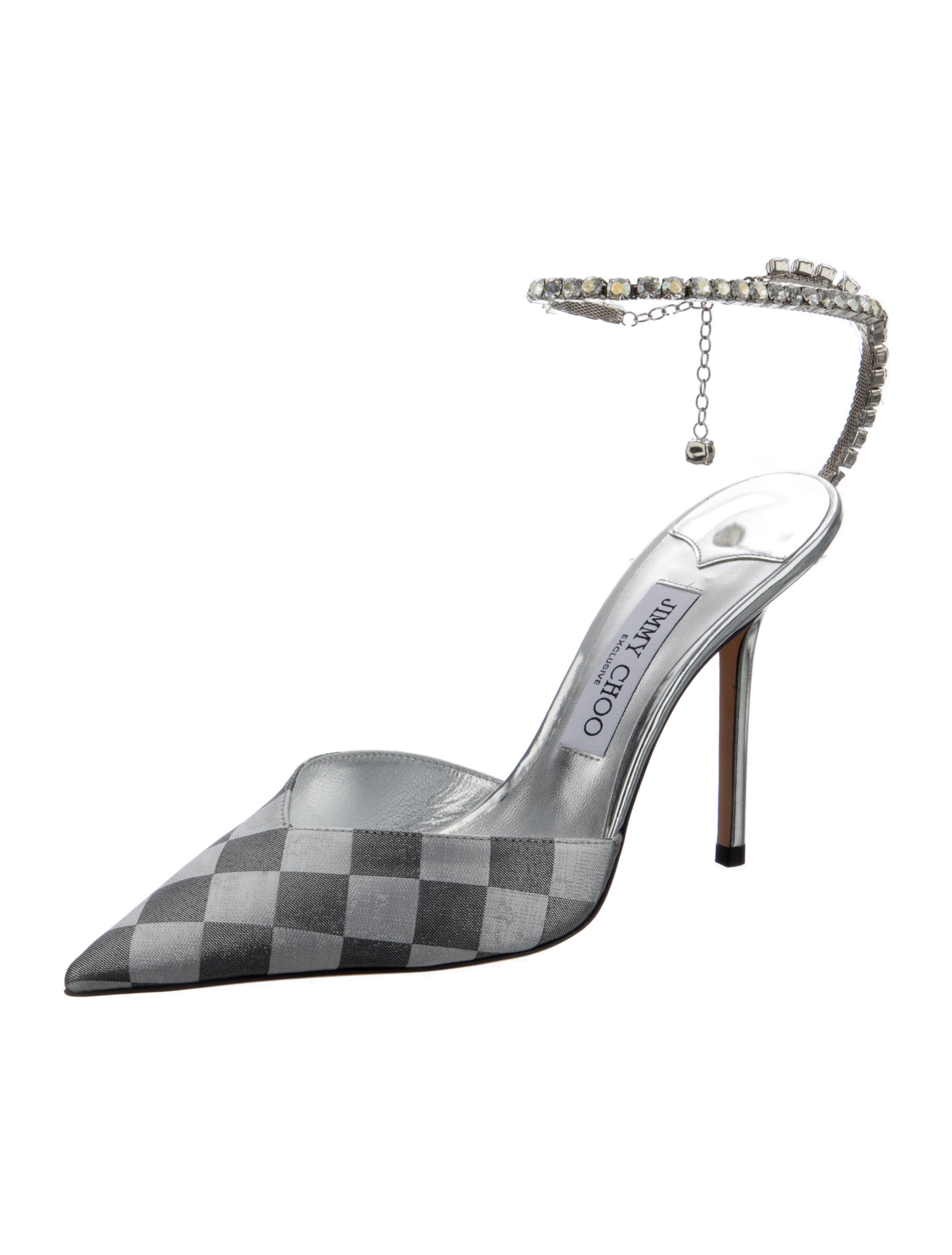 Jimmy Choo Ari Camouflage Pumps - Silver Pumps, Shoes - JIM41539 | The ...