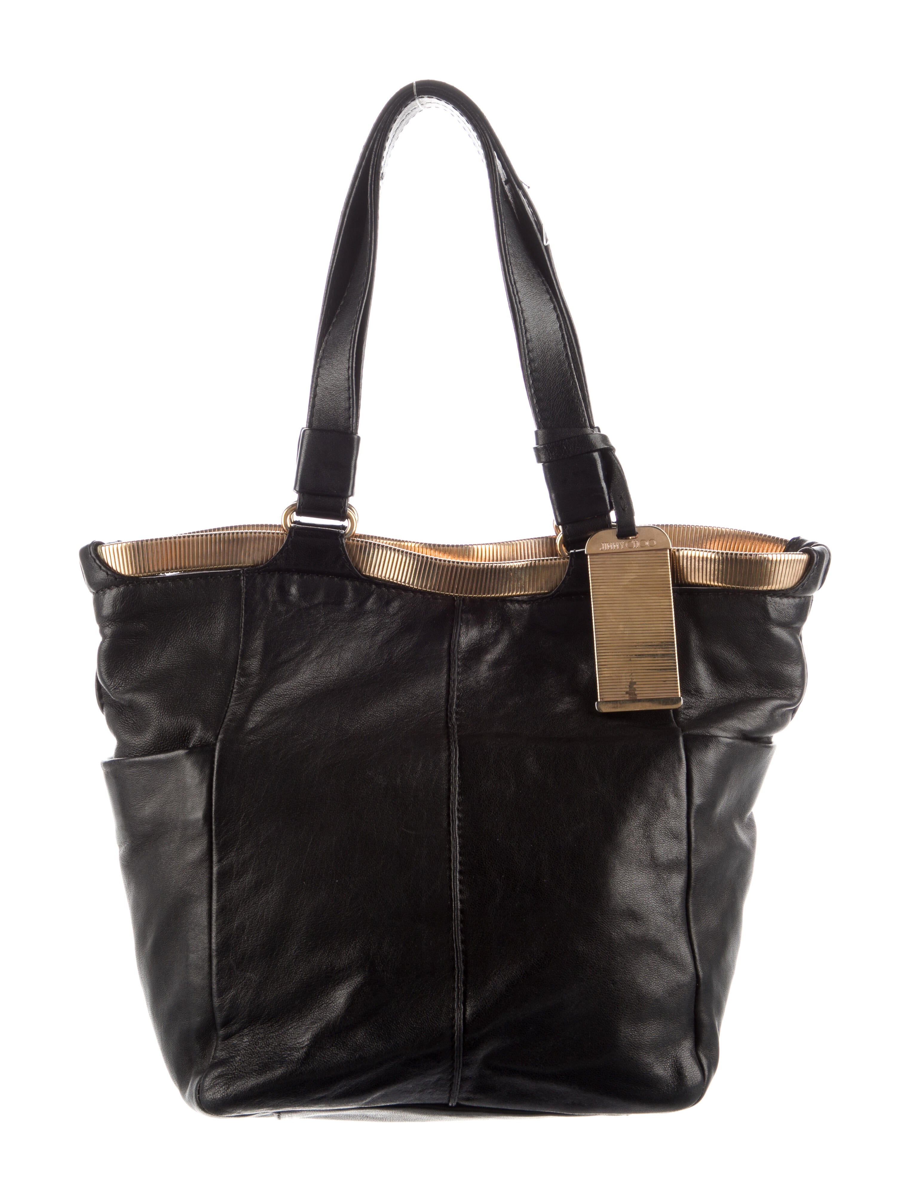 Pauric Sweeney Leather Tote Bag - Black Shoulder Bags, Handbags ...